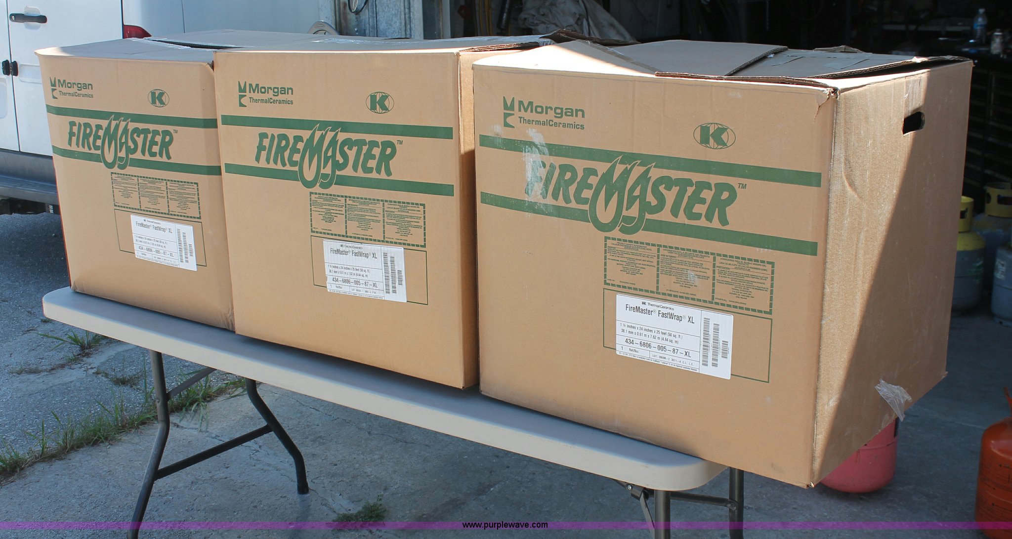 (3) Thermal Ceramics Firemaster Fastwrap XL boxes in Kansas City, MO ...