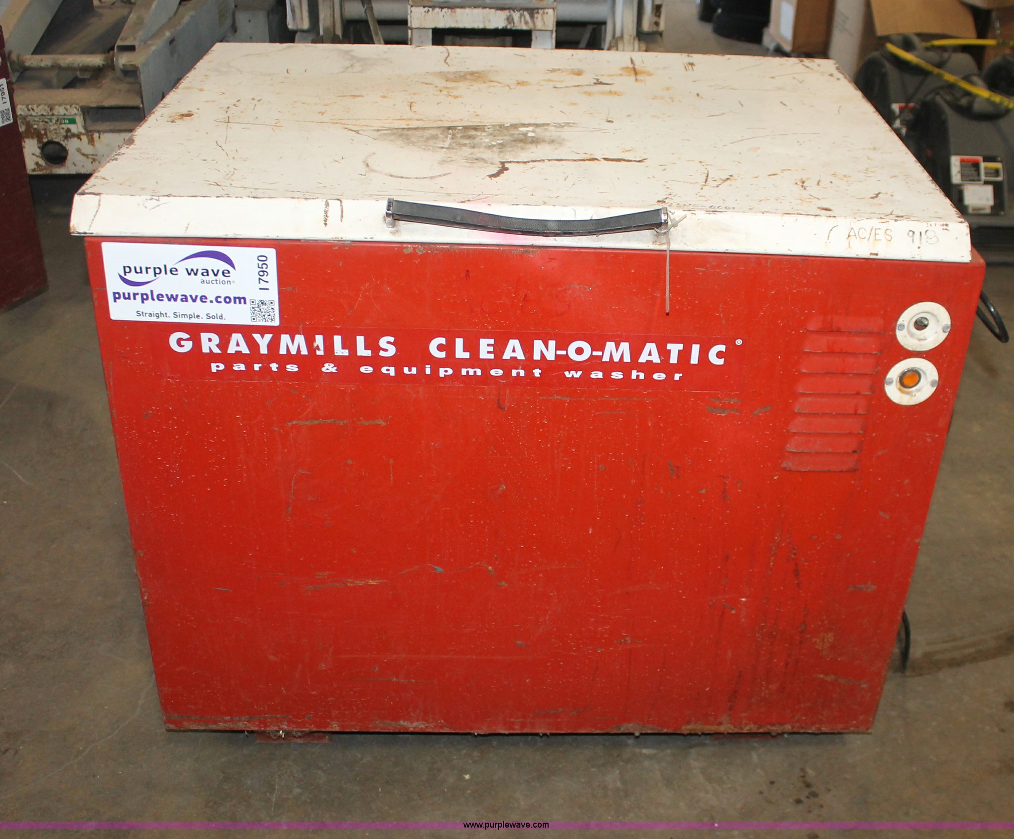 Graymills Clean-o-Matic parts washer in Kansas City, MO | Item I7950 ...