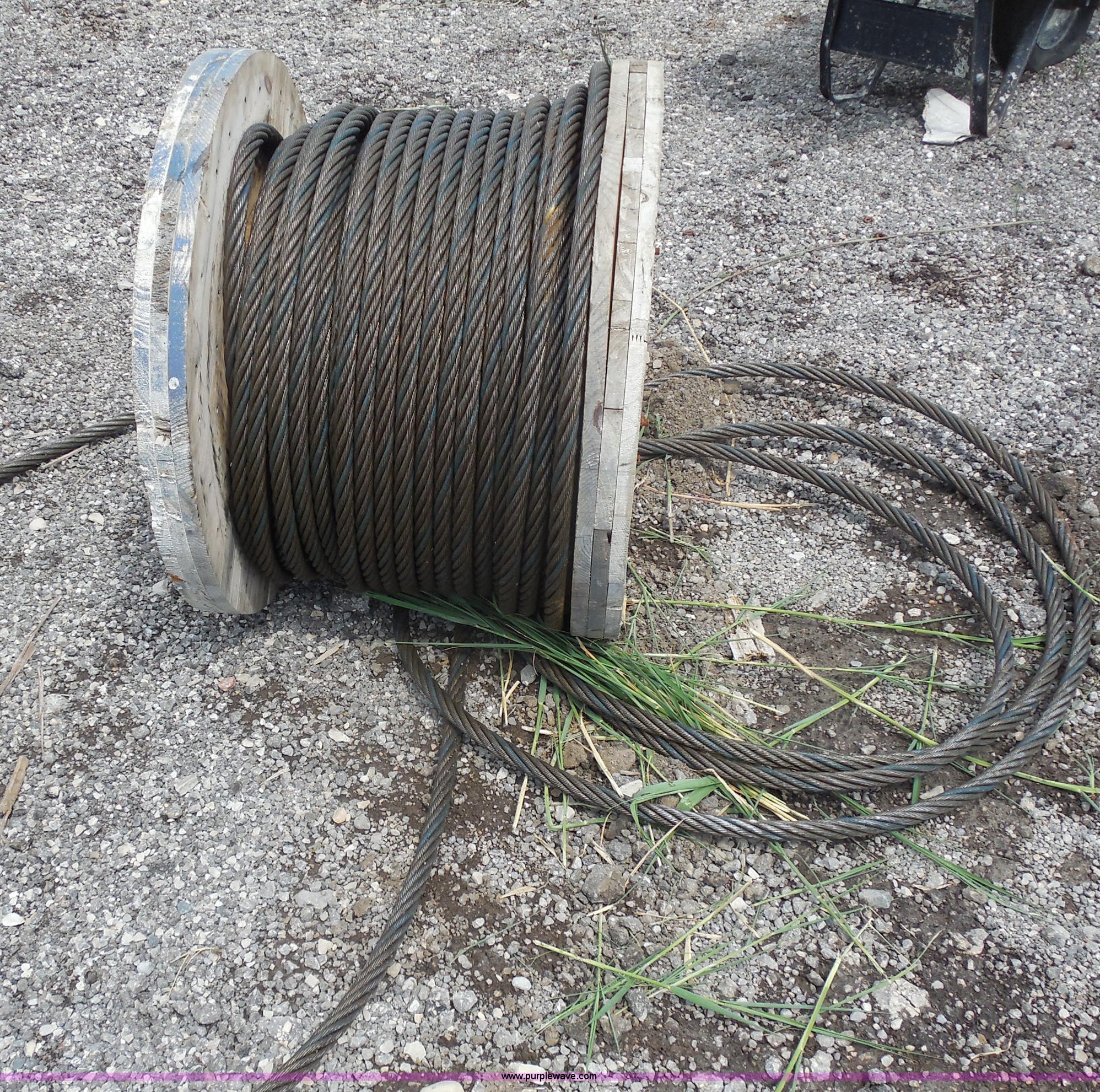 7/8" crane cable in New Berlin, WI | Item G8630 sold | Purple Wave