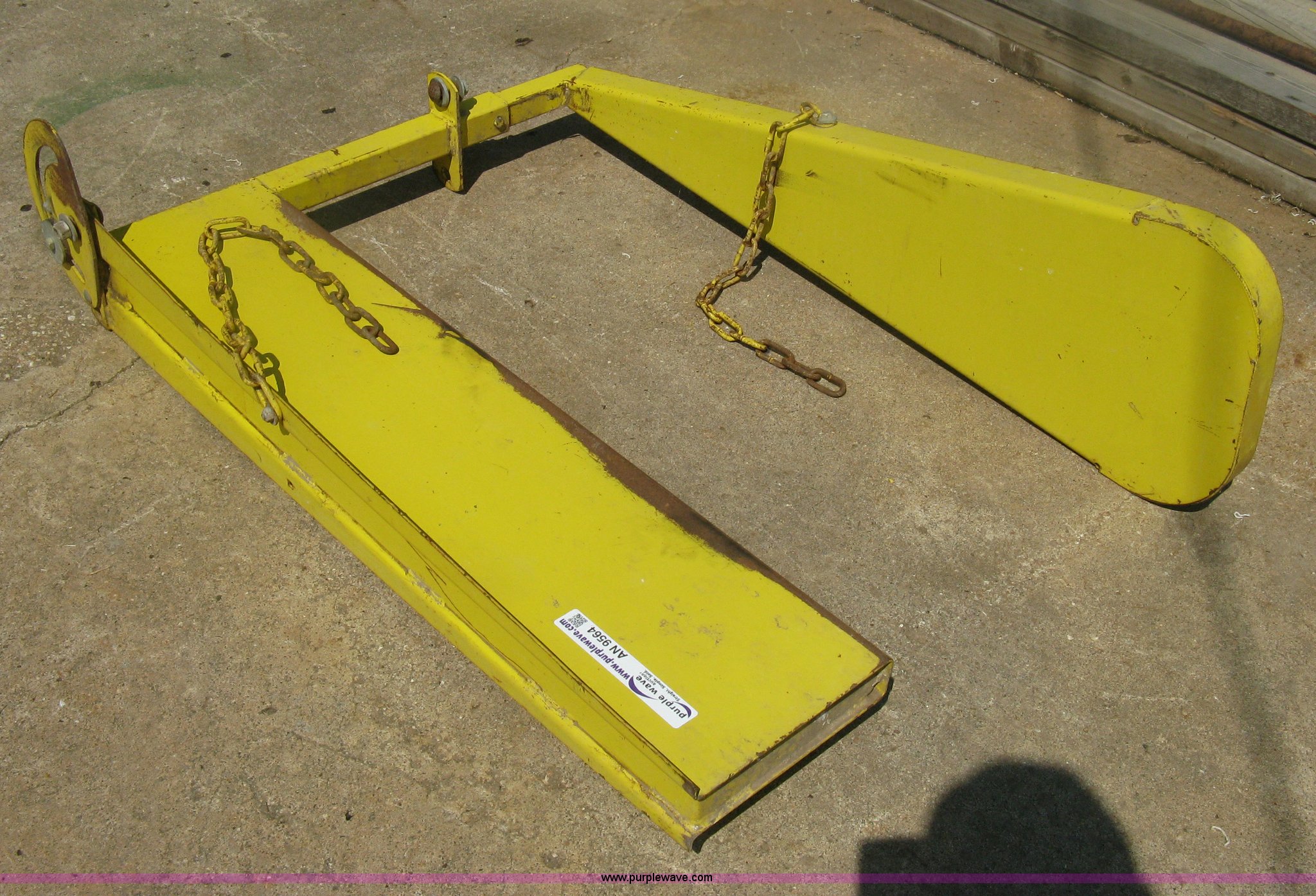 Small square baler bale flipper attachment in Andale, KS | Item AN9564 ...