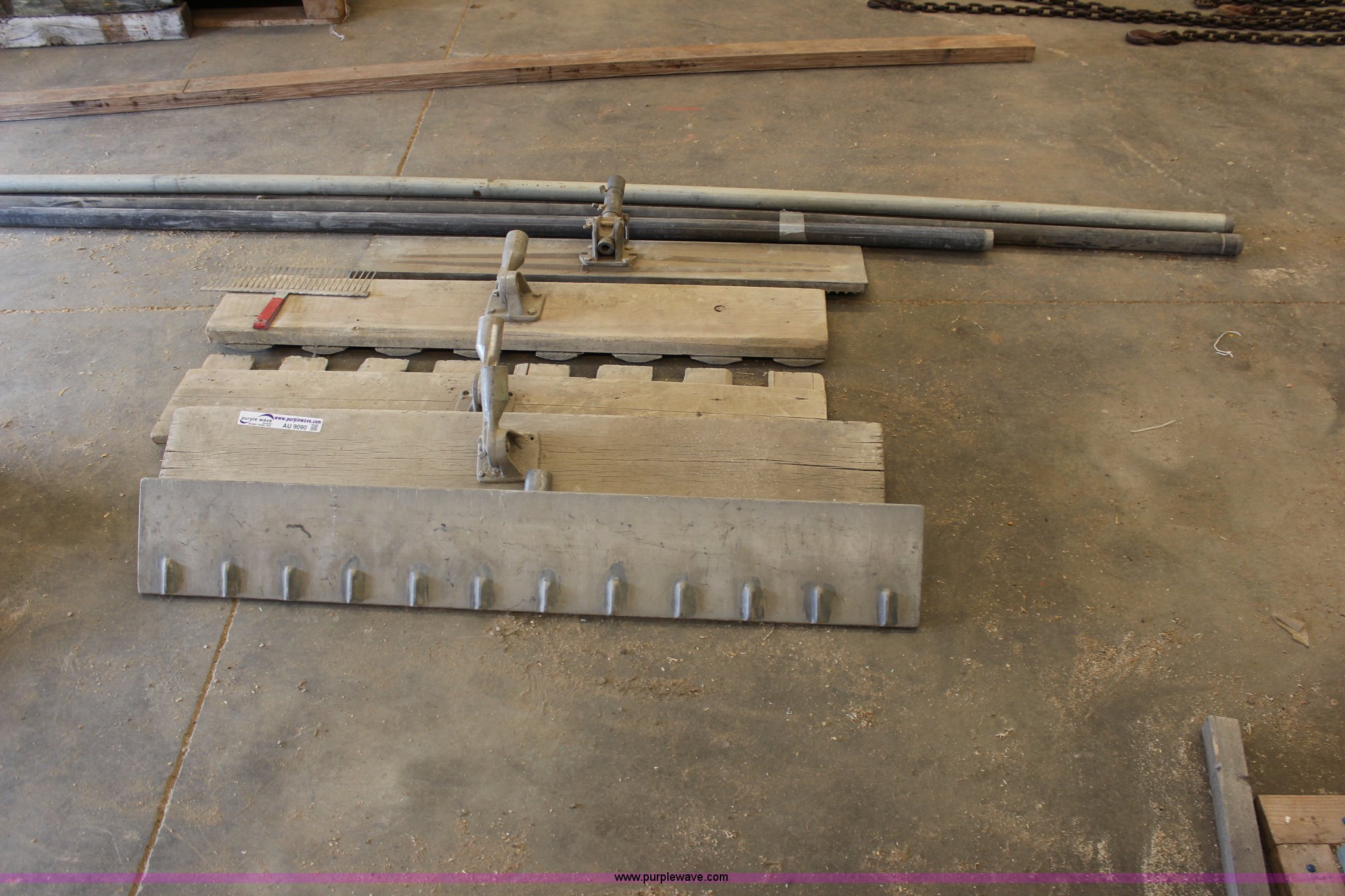 Assorted concrete texturing tools in Topeka, KS | Item AU9090 sold ...