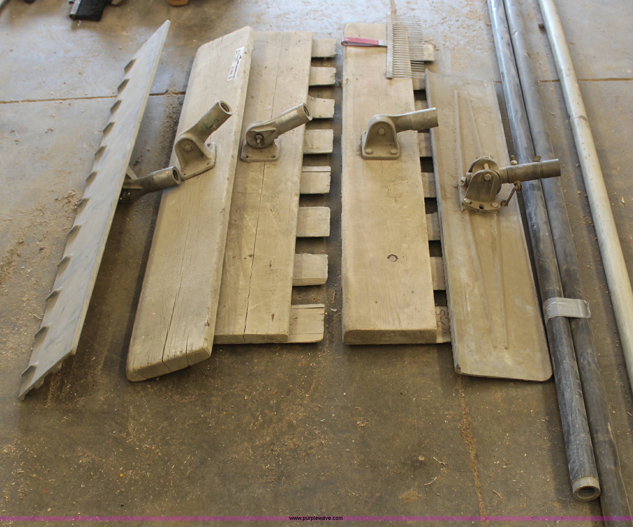 Assorted concrete texturing tools in Topeka, KS | Item AU9090 sold ...