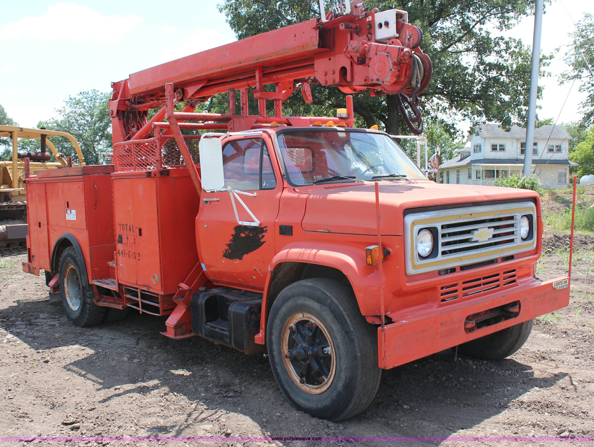 1981 Chevrolet Kodiak digger derrick truck in Basehor, KS | Item G5307 ...