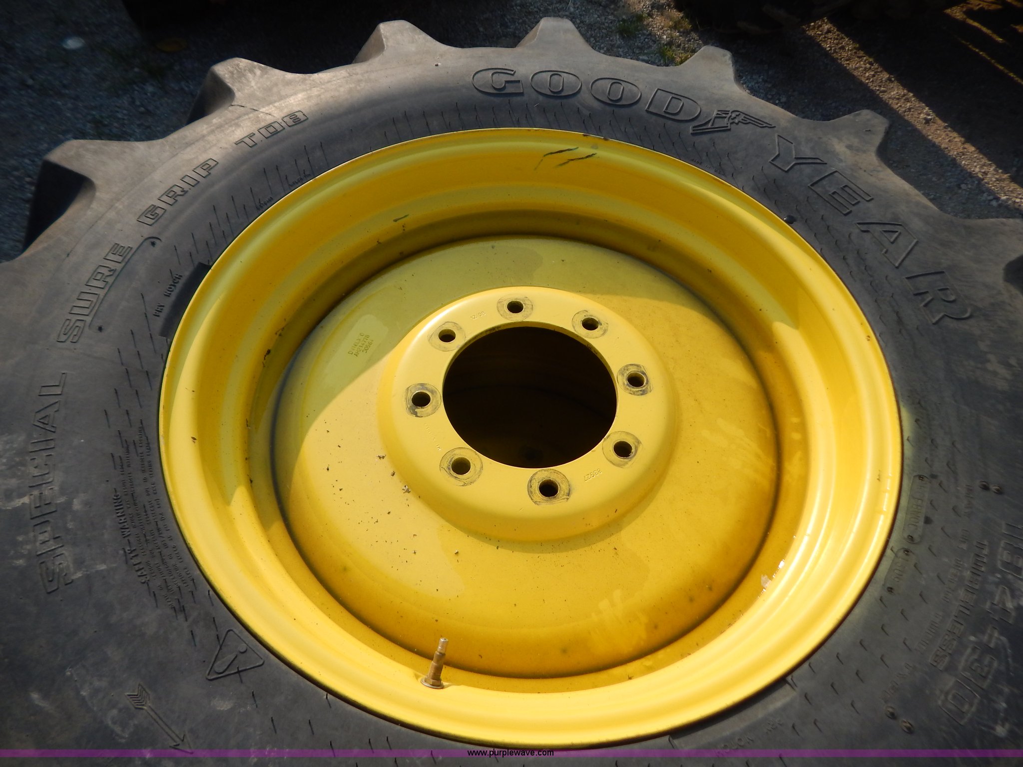 (2) Goodyear Super-Grip tires in Higginsville, MO | Item AW9204 sold ...