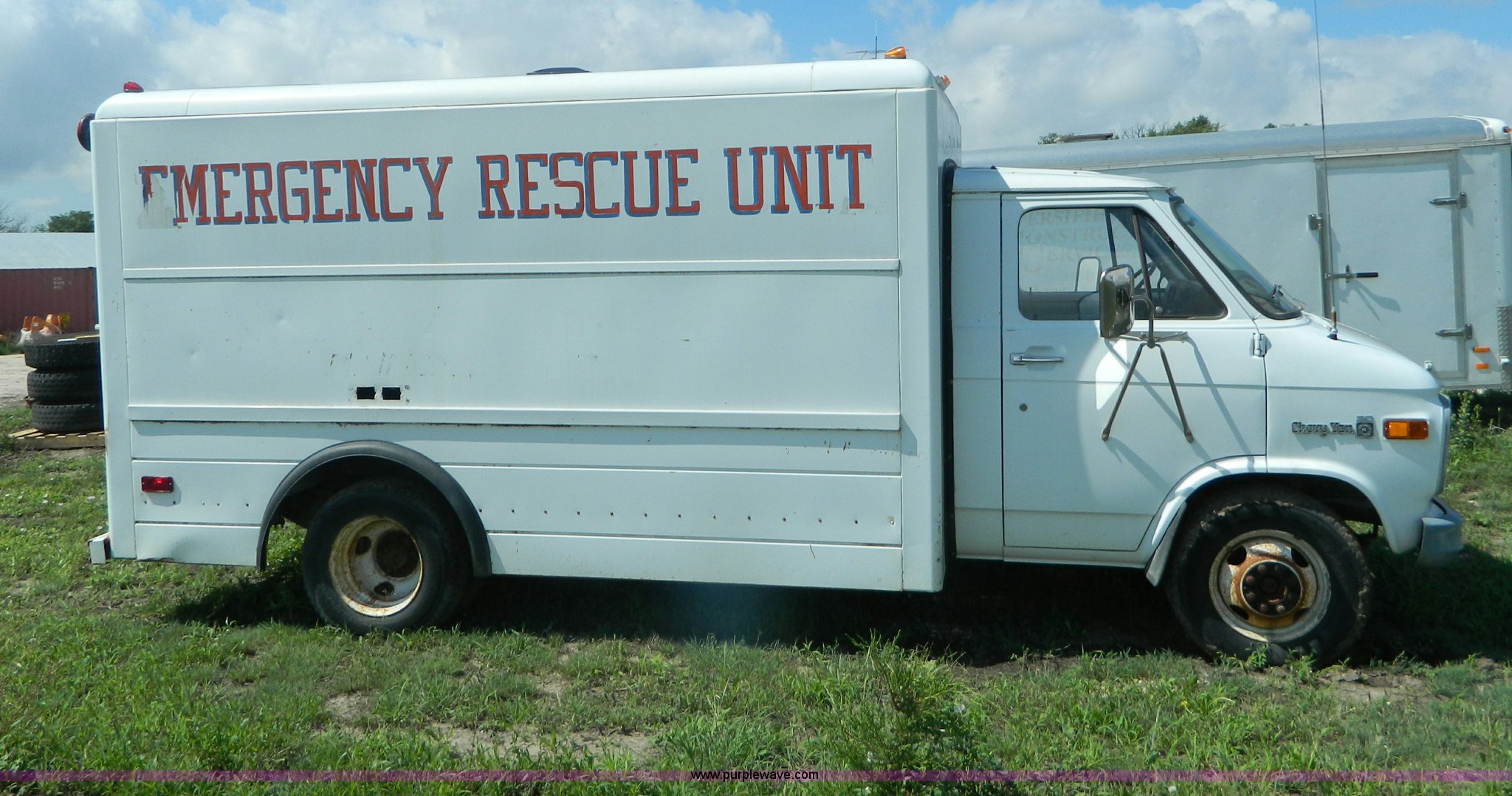 1978 Chevrolet 30 box van in Hays, KS | Item G7971 sold | Purple Wave