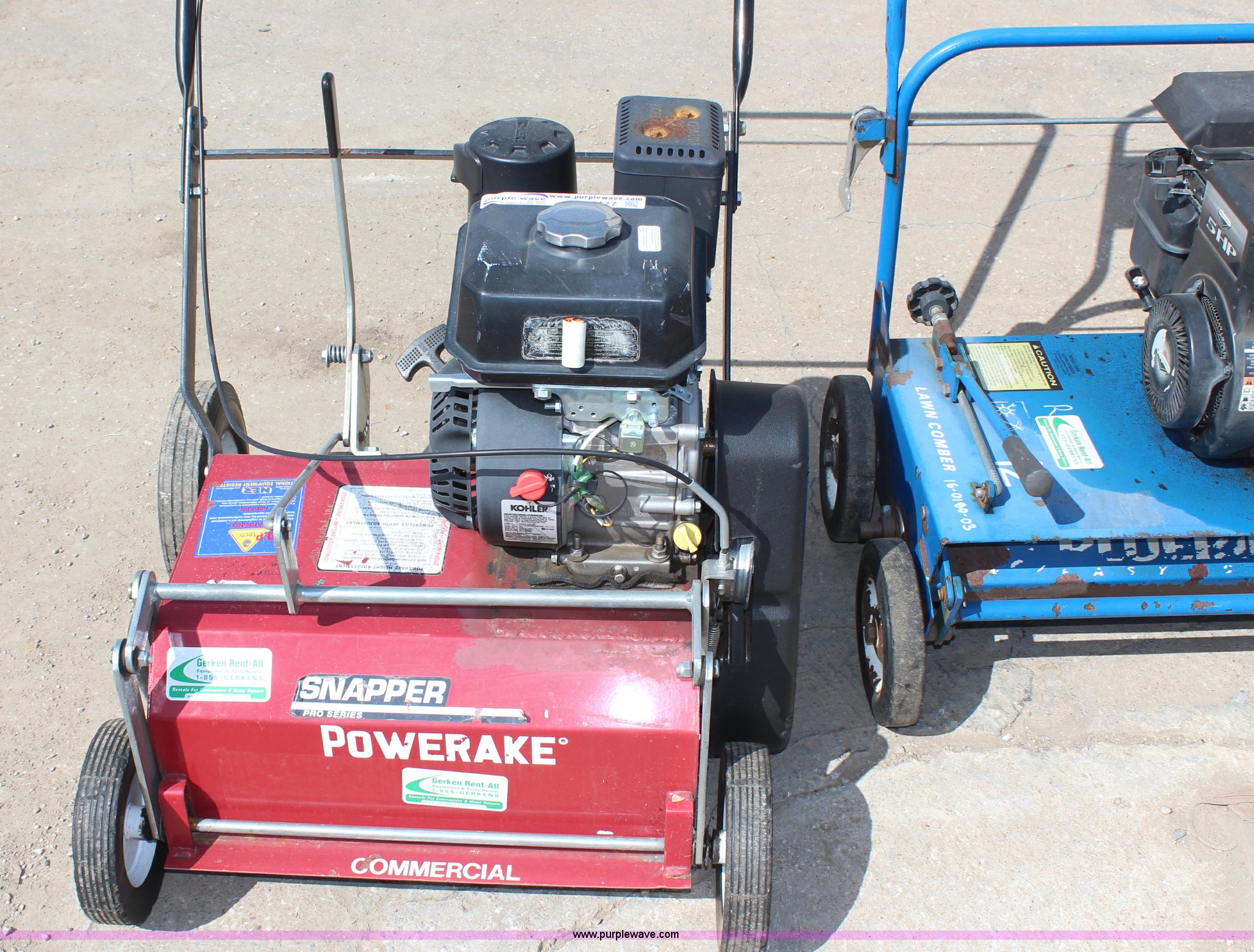 Two power rakes and a lawn comber in Paola, KS | Item AU9477 sold ...