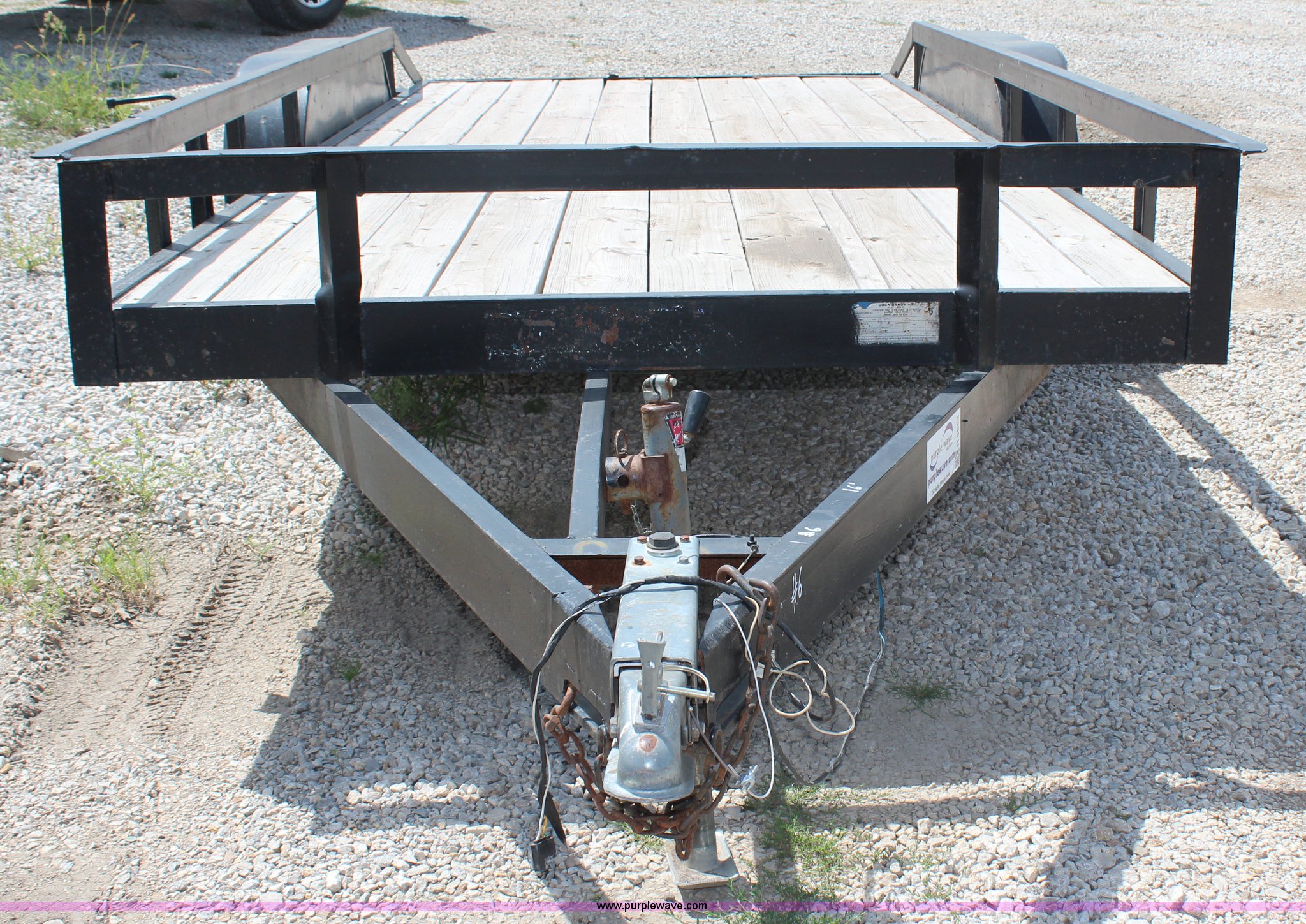 1995 Buck Dandy trailer in Paola, KS | Item H6653 sold | Purple Wave