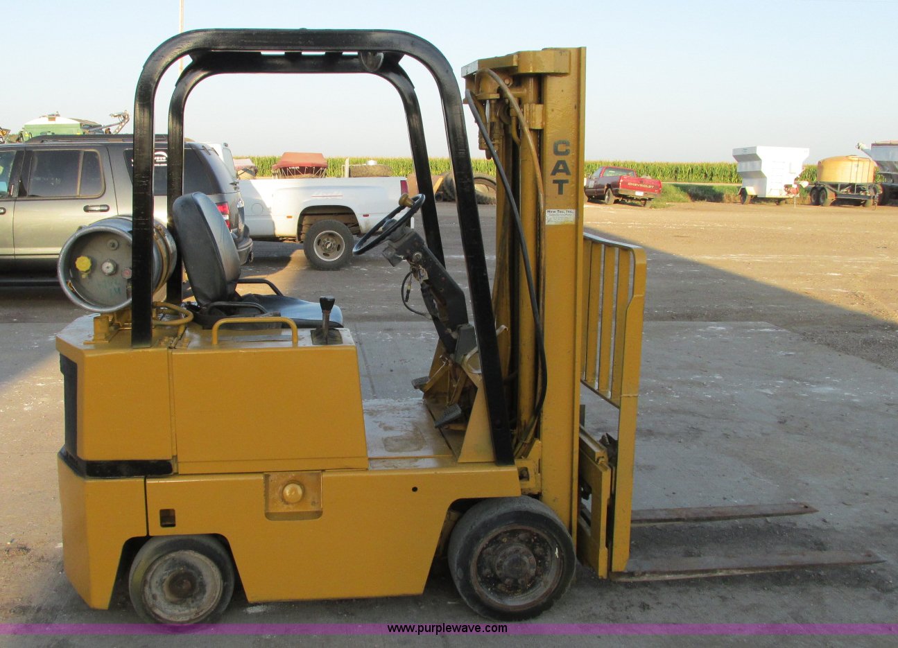 1985 Caterpillar T30D forklift in Gayville, SD | Item E5192 sold ...