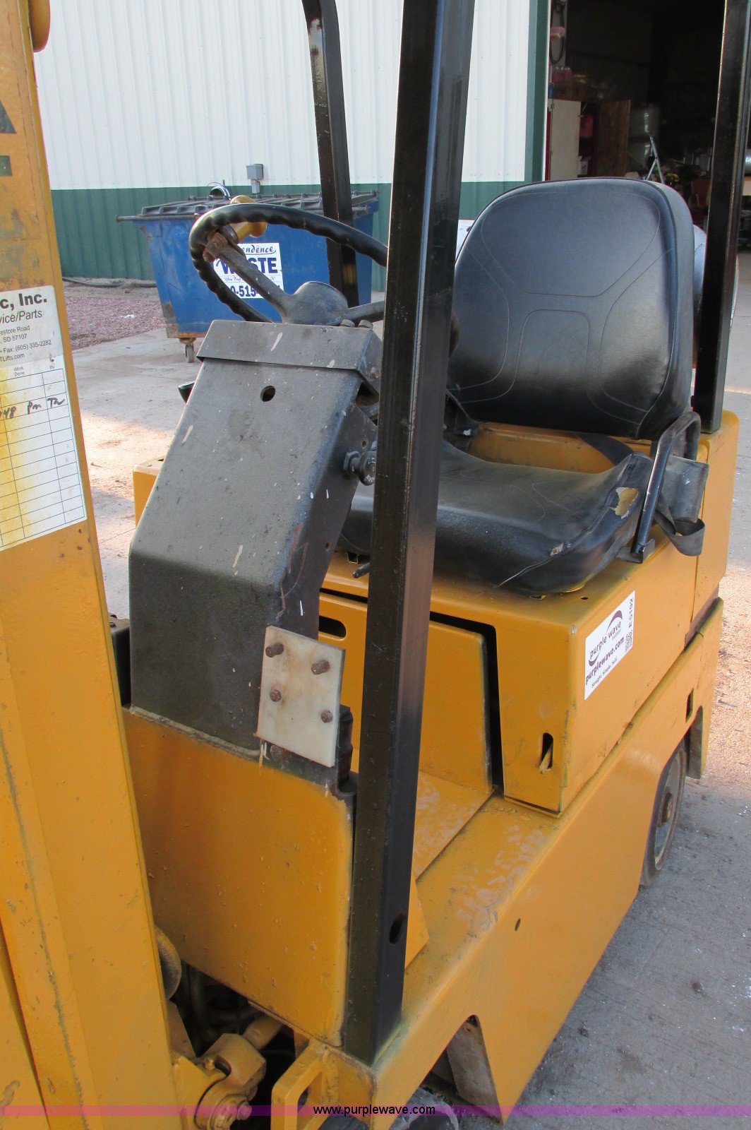 1985 Caterpillar T30D forklift in Gayville, SD | Item E5192 sold ...
