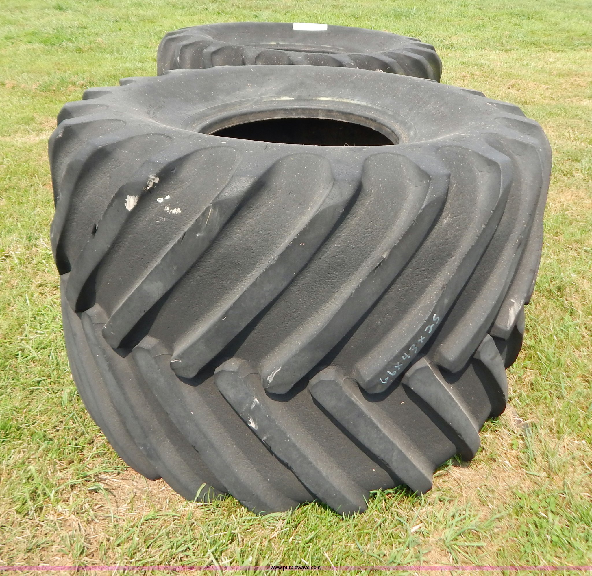(2) Goodyear Super Terra-Grip 66x43-25 tires in Verona, MO | Item G3444 ...
