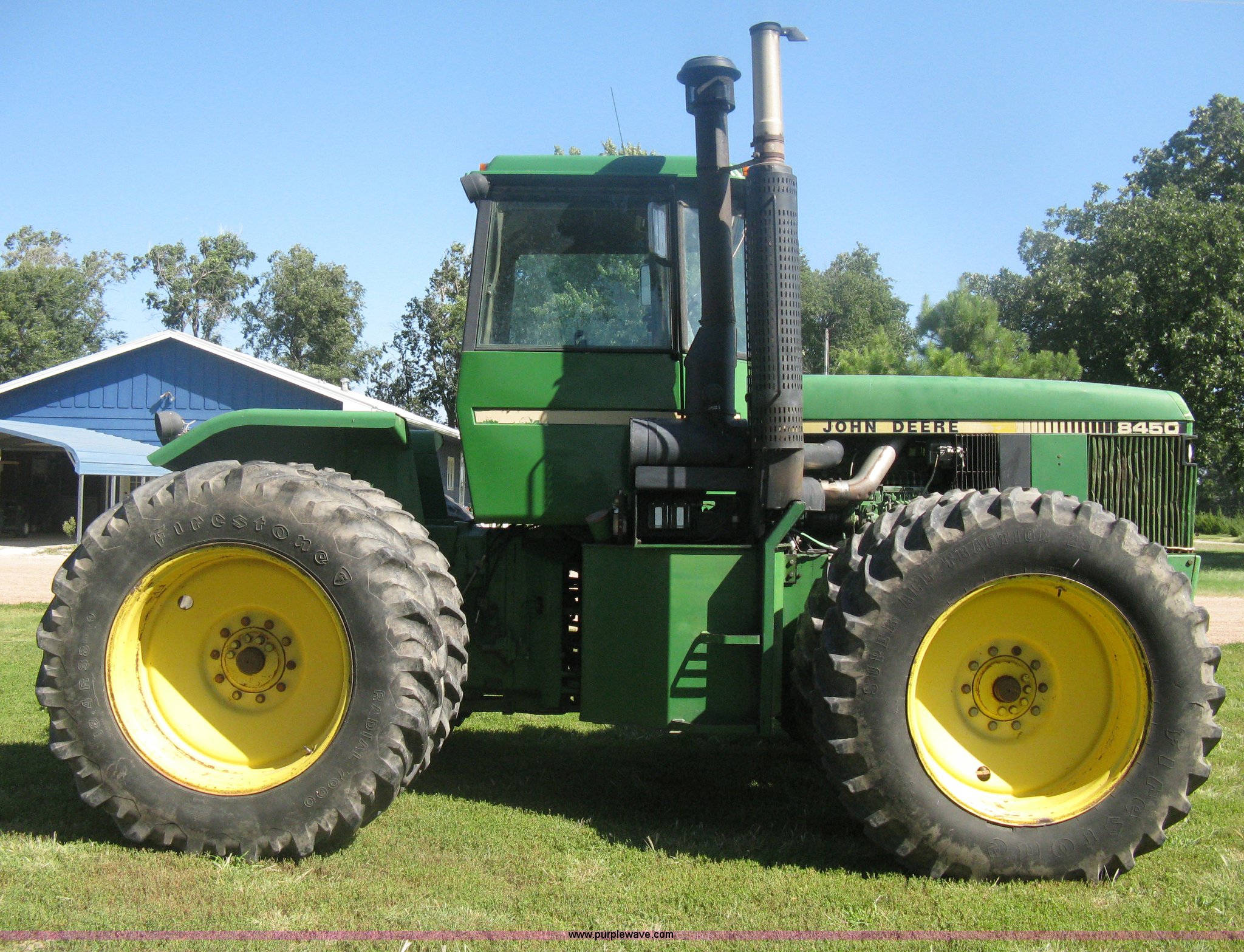 1983 John Deere 8450 4WD tractor in Sedgwick, KS | Item H6454 sold ...