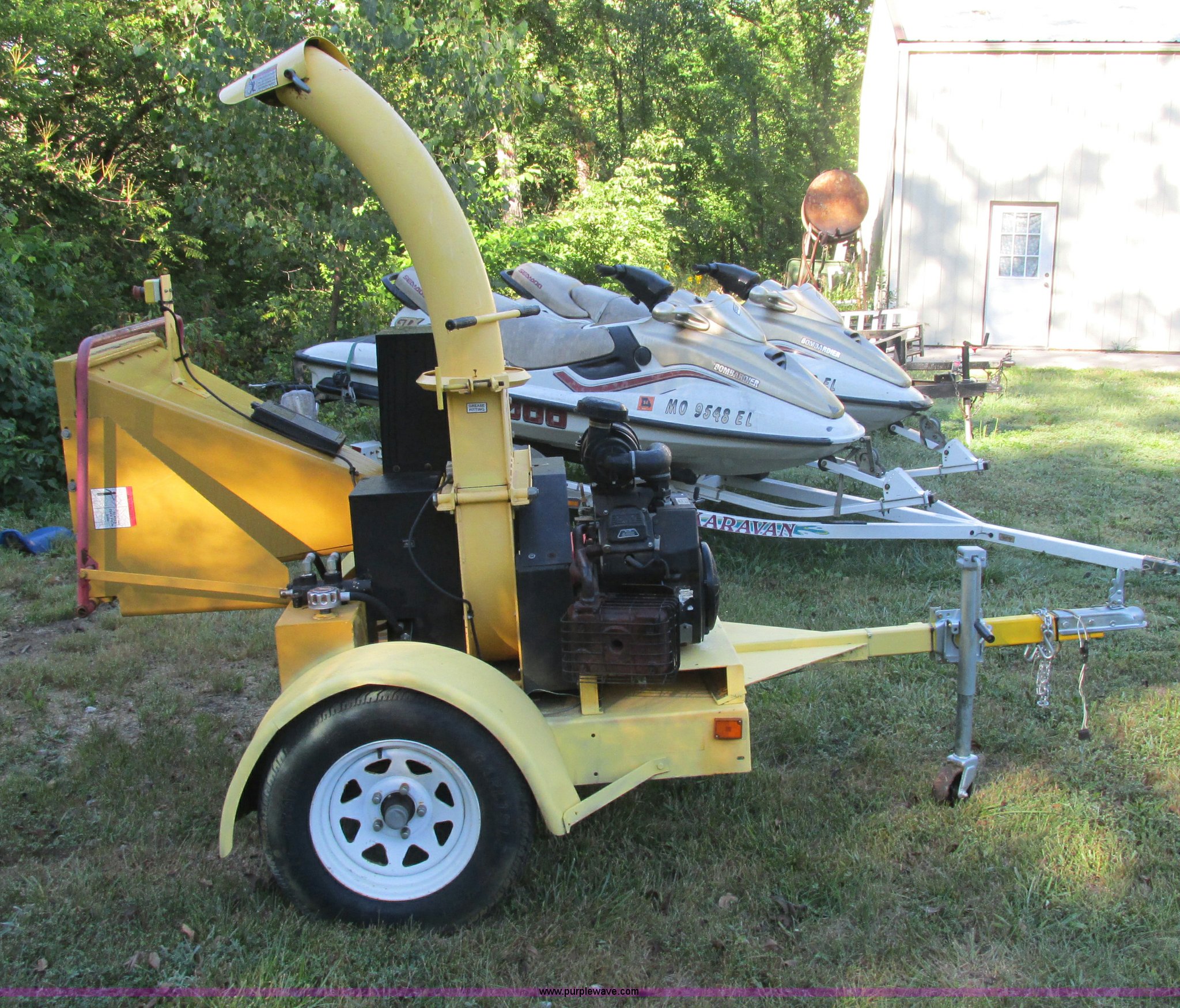 Powertek 727 commercial wood chipper in Centerview, MO | Item F5231 ...