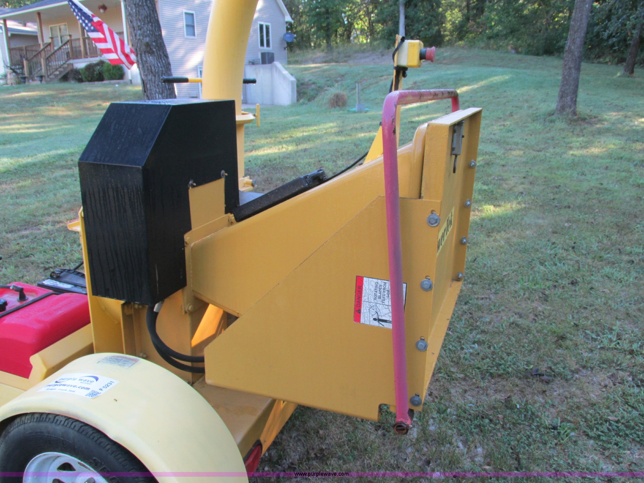 Powertek 727 commercial wood chipper in Centerview, MO | Item F5231 ...