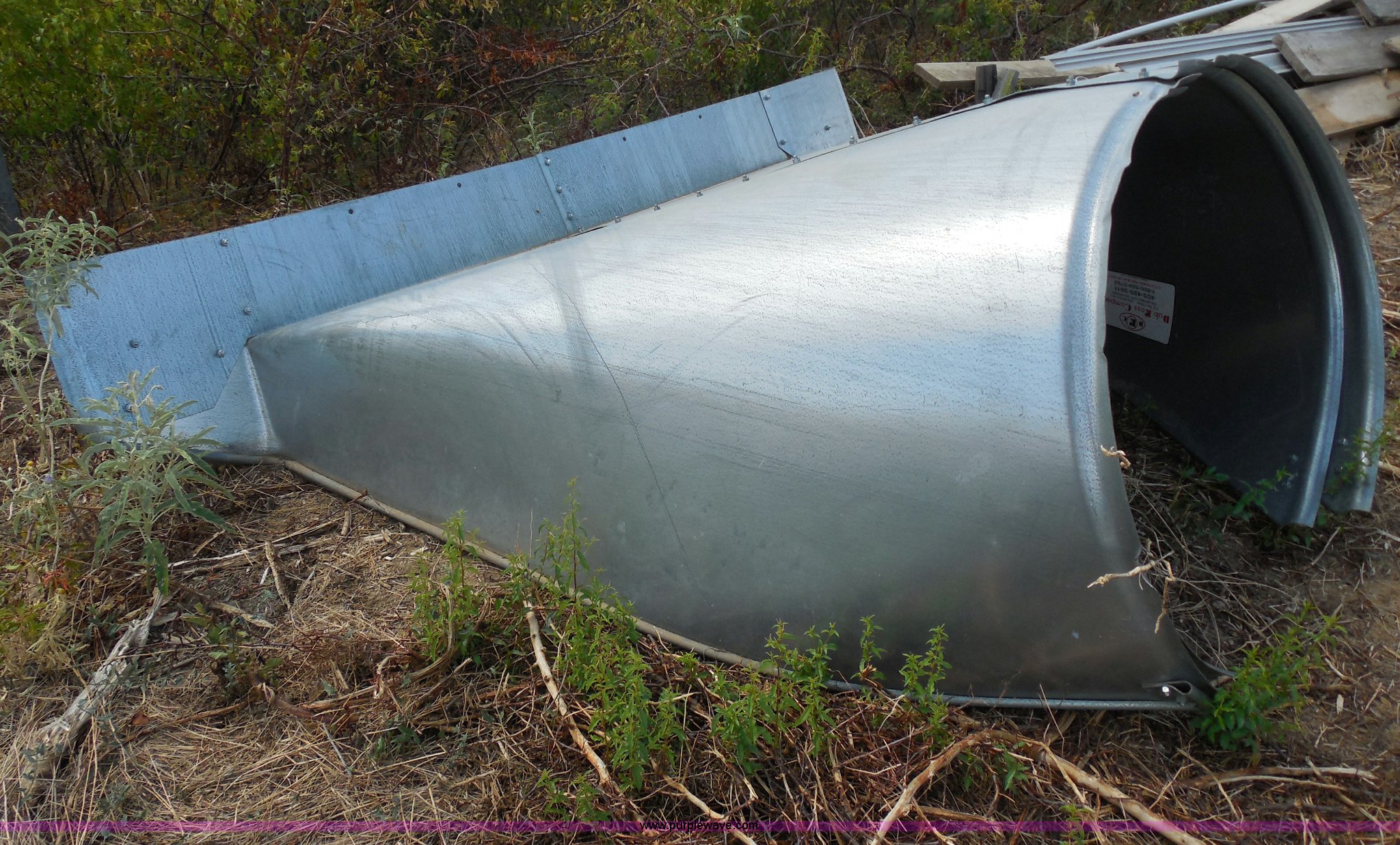 (2) Dub Ross beveled culvert end pieces in Ardmore, OK | Item E7653 ...