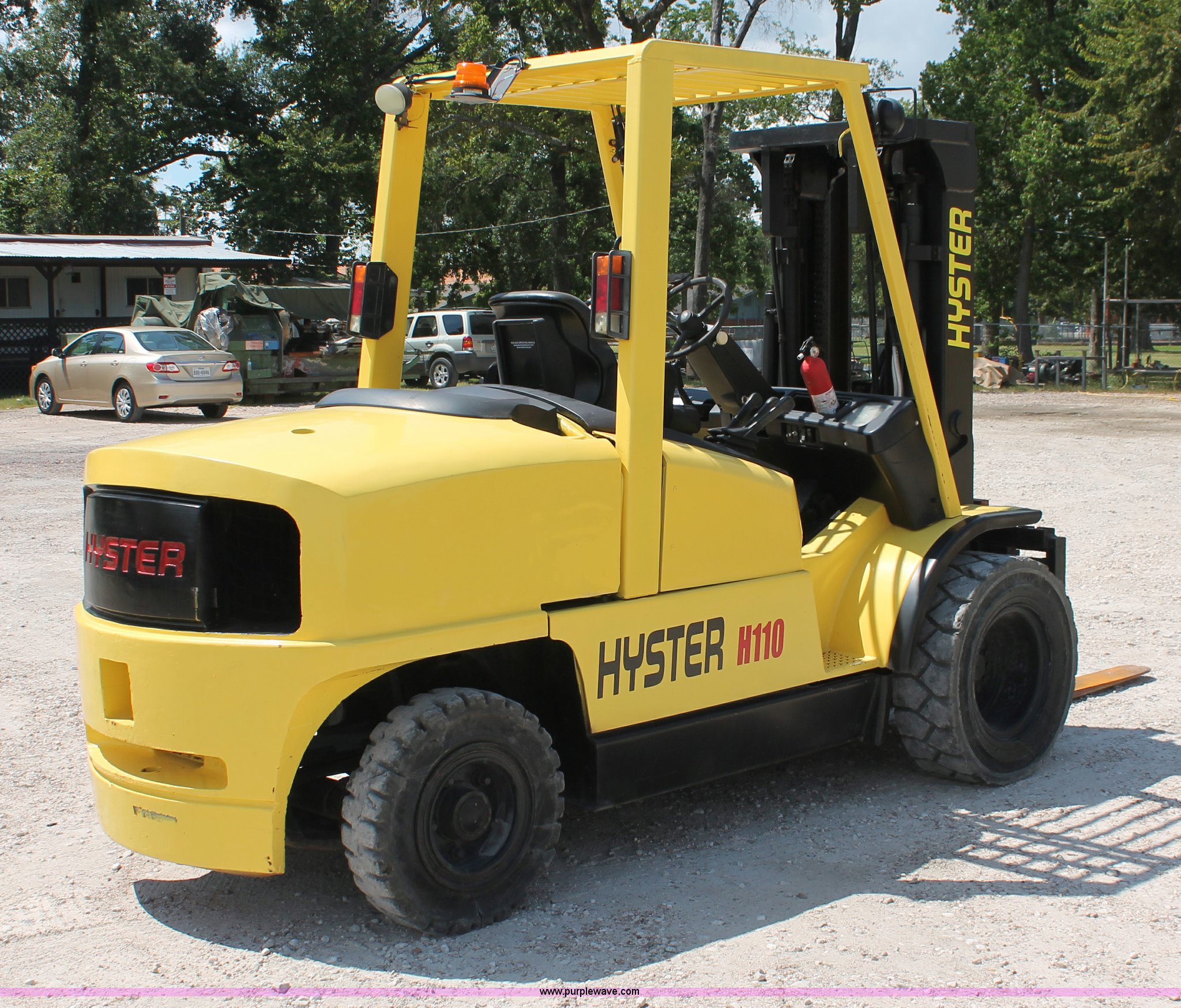 2004 Hyster H110XM forklift in Channelview, TX | Item I7753 sold ...