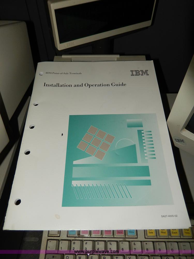 (4) IBM 4694 cash registers in Manhattan, KS | Item AA9736 sold ...