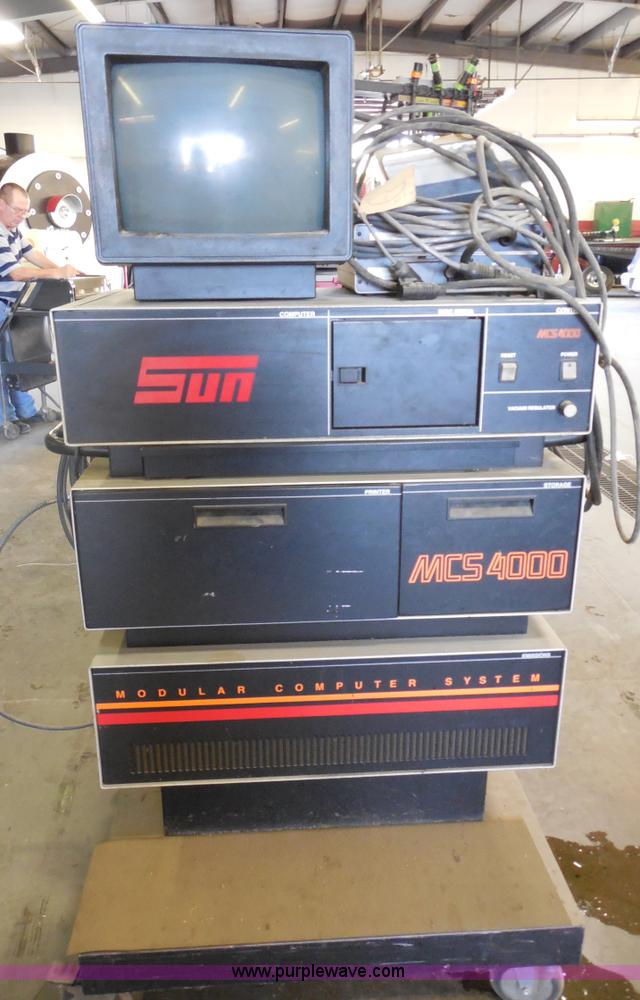Sun MCS4000 engine analyzer in Coffeyville, KS | Item C1381 sold ...