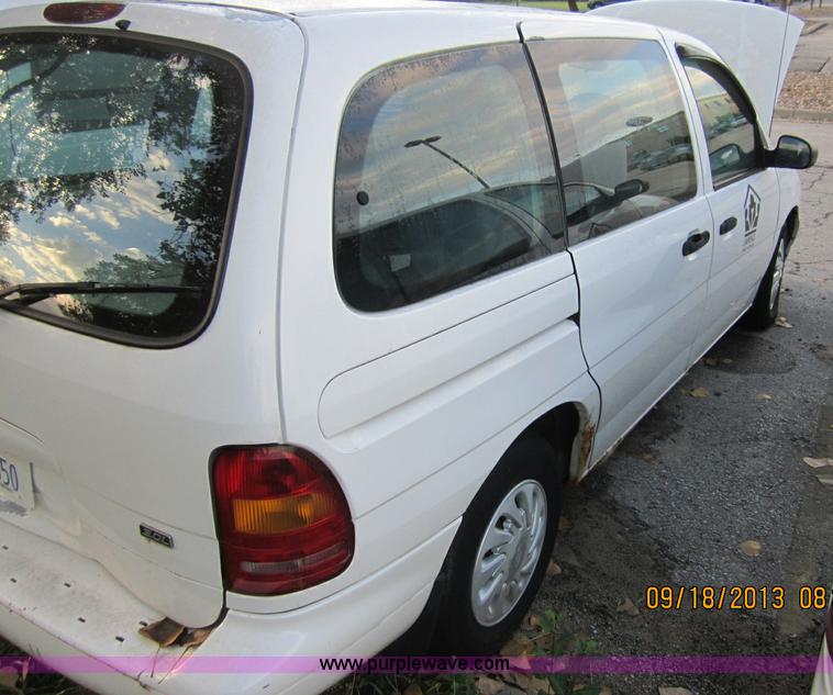 1998 Ford Windstar cargo van in Lawrence, KS | Item C1405 sold | Purple ...
