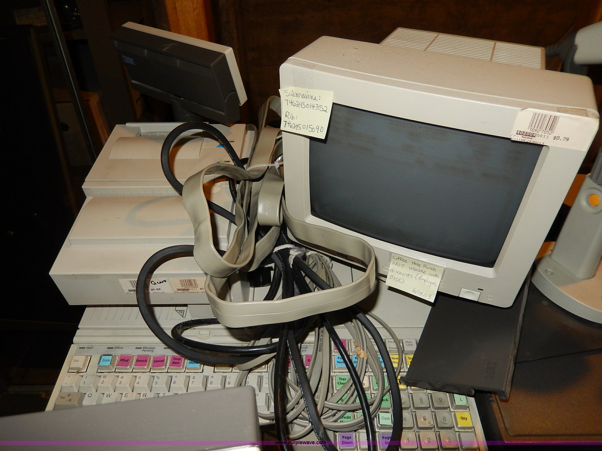 (4) IBM 4694 cash registers in Manhattan, KS | Item AA9736 sold ...