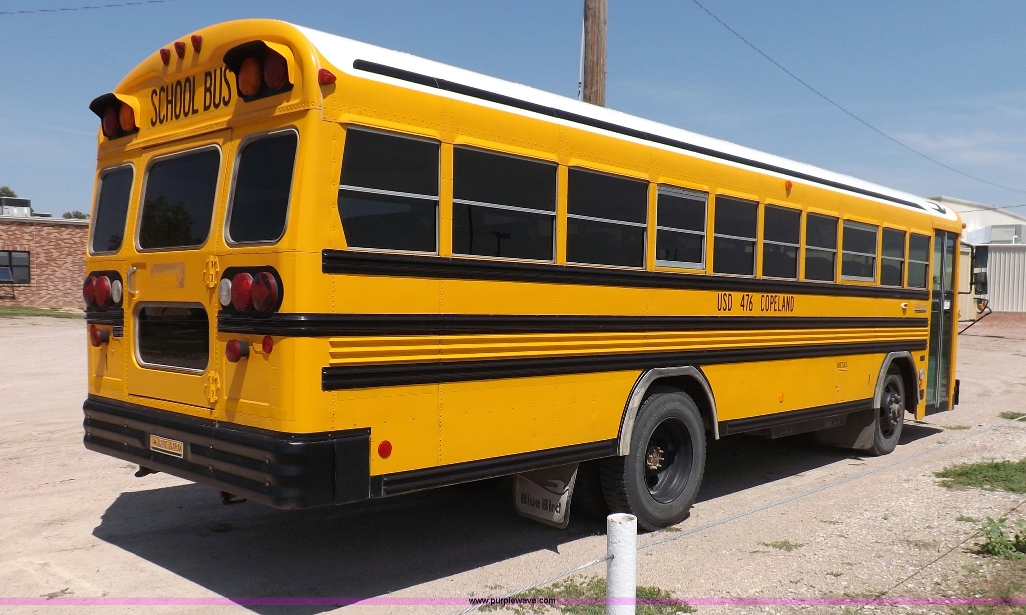 1997 Blue Bird TC2000 bus in Copeland, KS | Item I7622 sold | Purple Wave