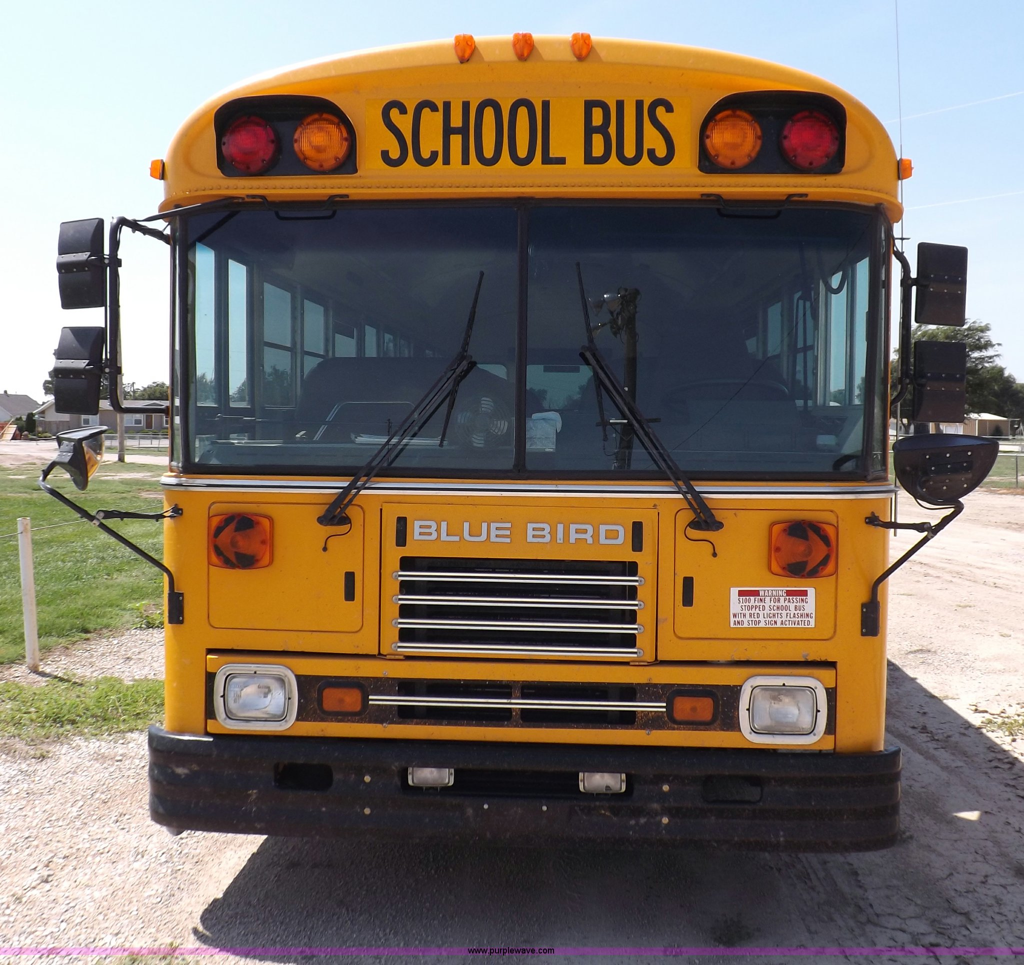1997 Blue Bird TC2000 bus in Copeland, KS | Item I7622 sold | Purple Wave