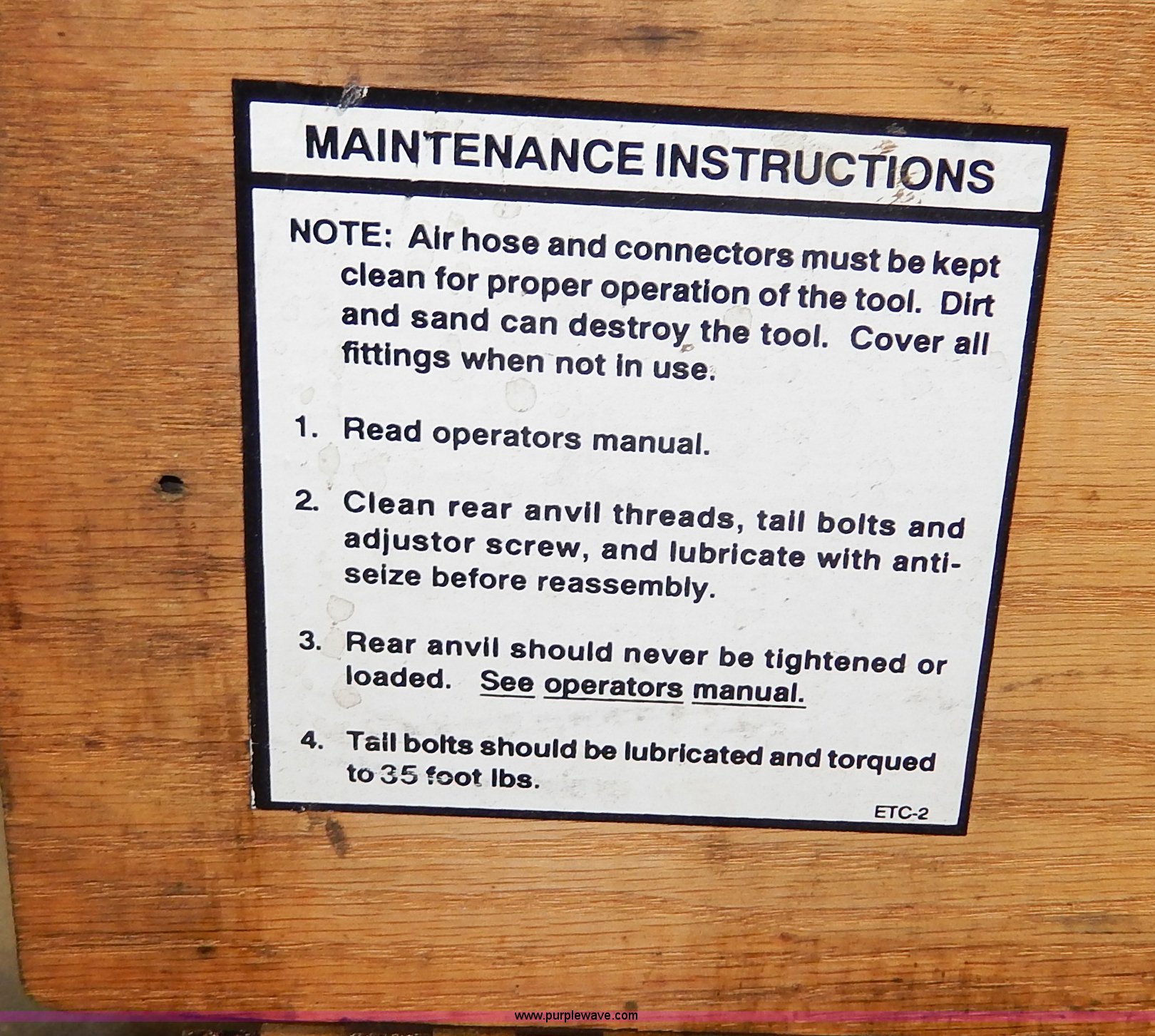 Vermeer Hammerhead mole in Lawrence, KS | Item AV9741 sold | Purple Wave