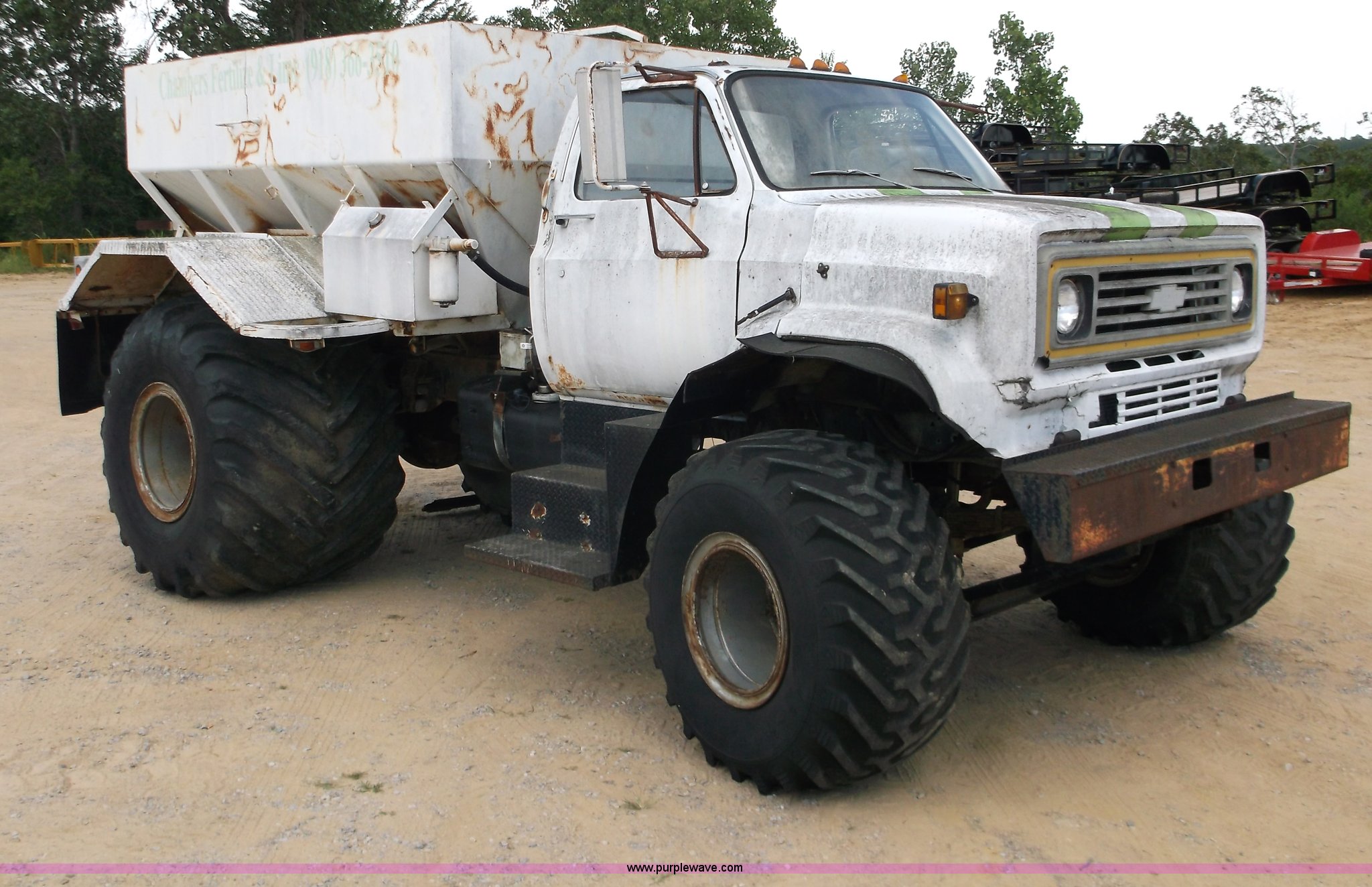 1975 GMC CE66 floater fertilizer truck in Tulsa, OK | Item C1402 sold ...