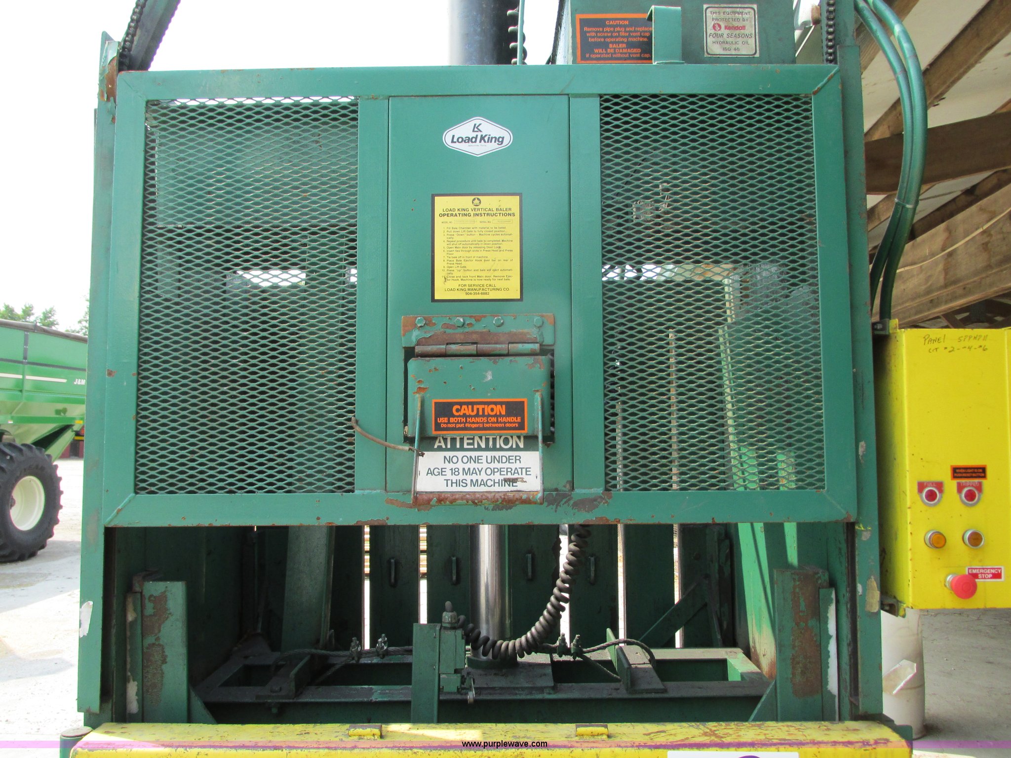 Load King 1030251-BV-4830-B cardboard baler in Oglesby, IL | Item G9232 ...