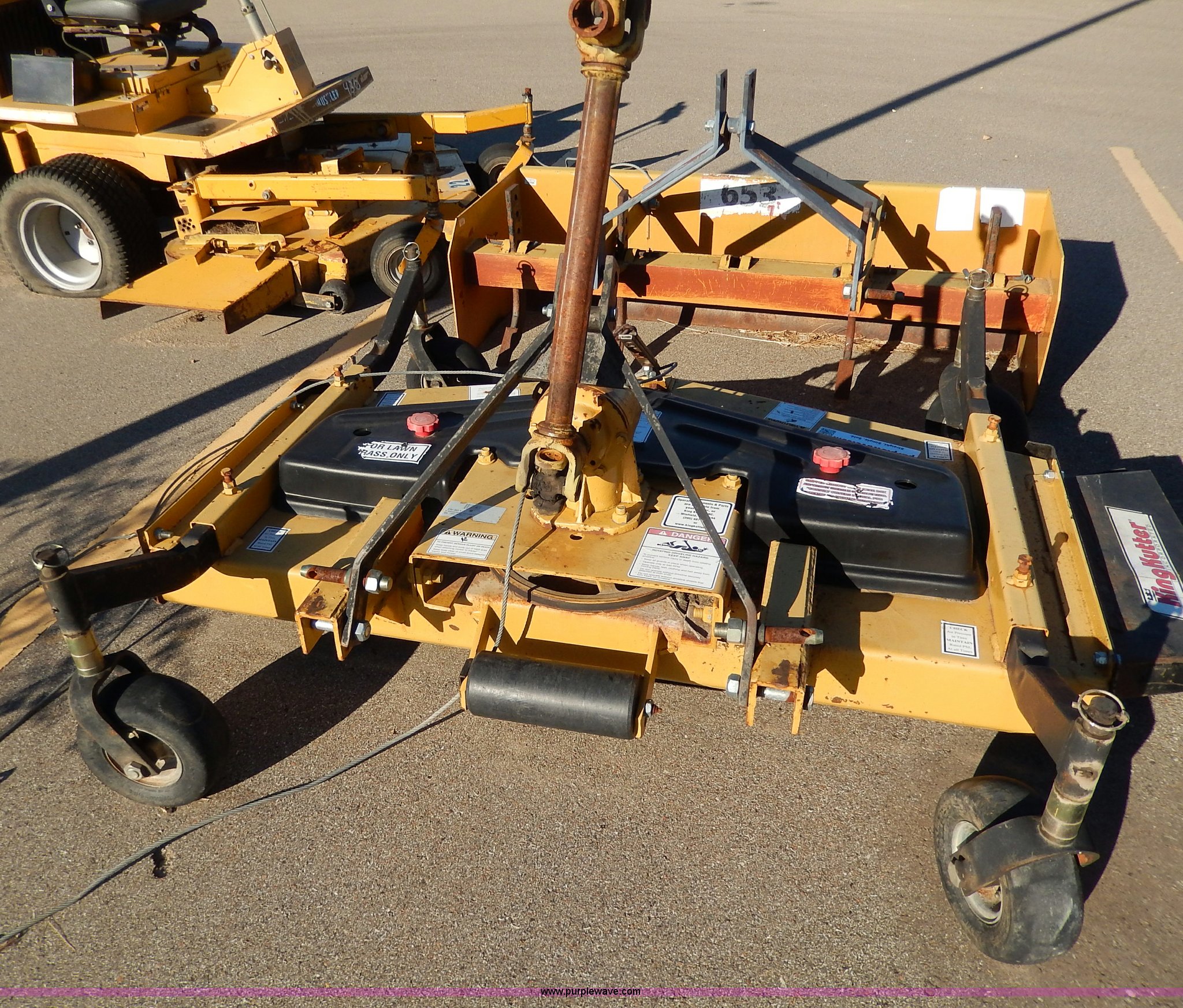 King Kutter FM-60-Y 5' finish mower in Manhattan, KS | Item I4292 sold ...