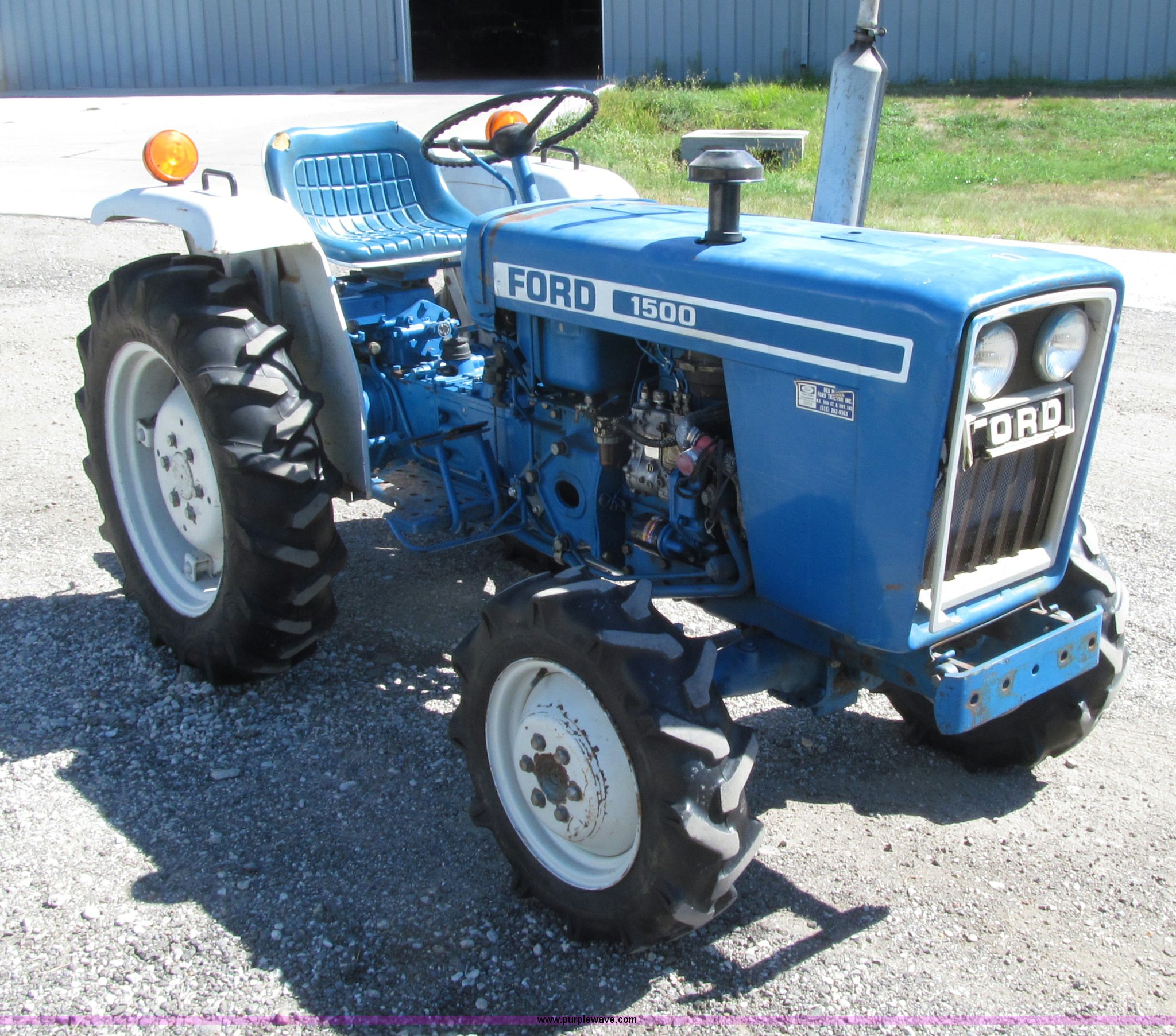 Ford 1500 MFWD utility tractor in Des Moines, IA | Item E4505 sold ...