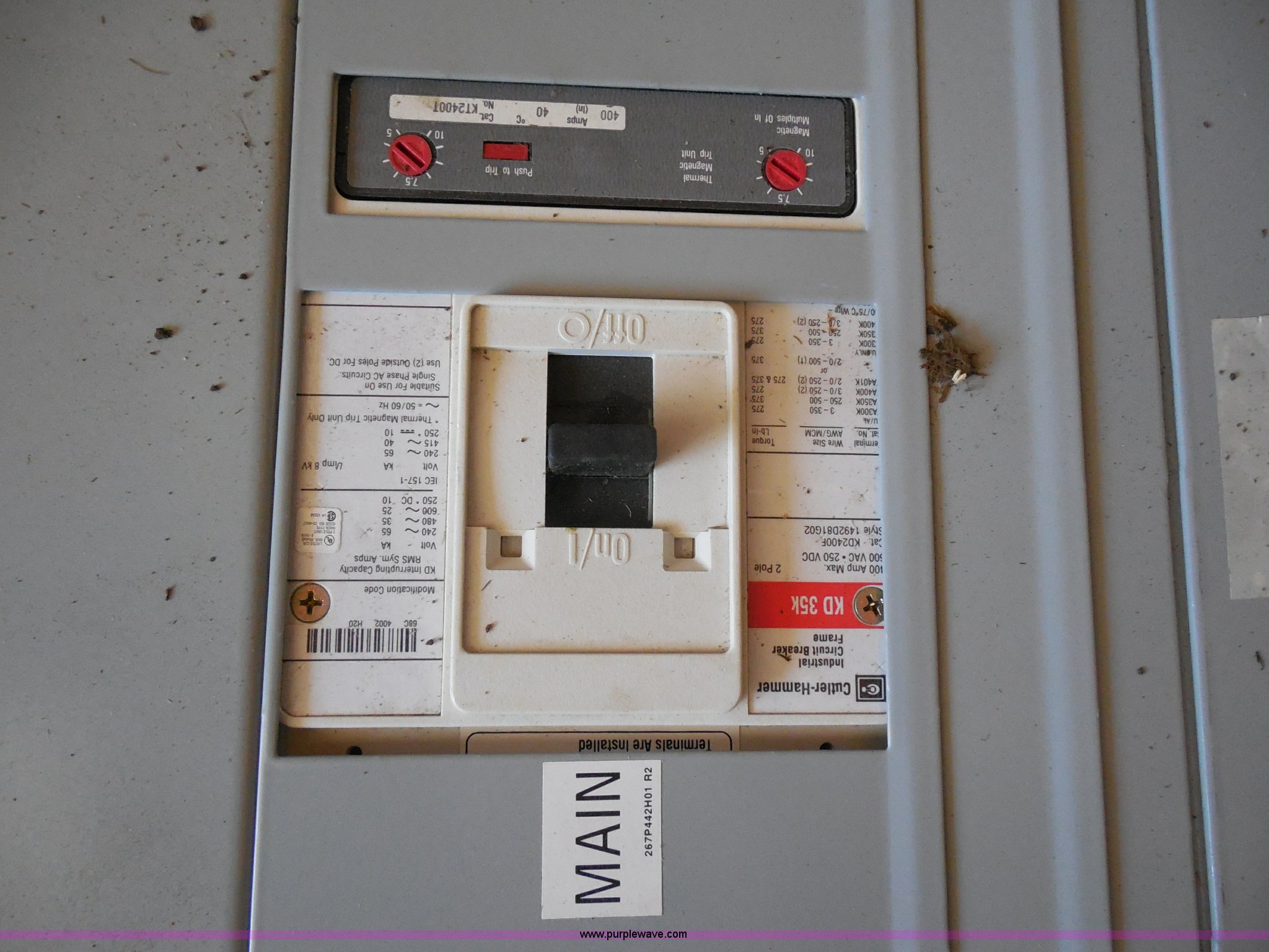 Cutler-Hammer PRL4 type three panel boards in Norton, KS | Item AD9637 ...