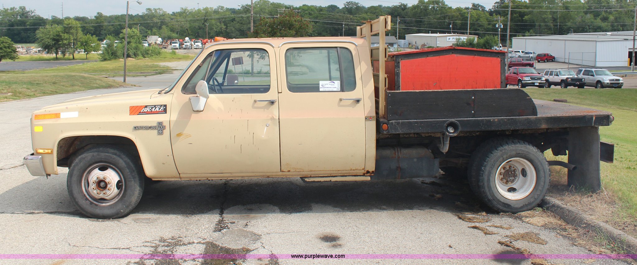 1985 Chevrolet Custom Deluxe 30 flatbed truck in Topeka, KS | Item ...