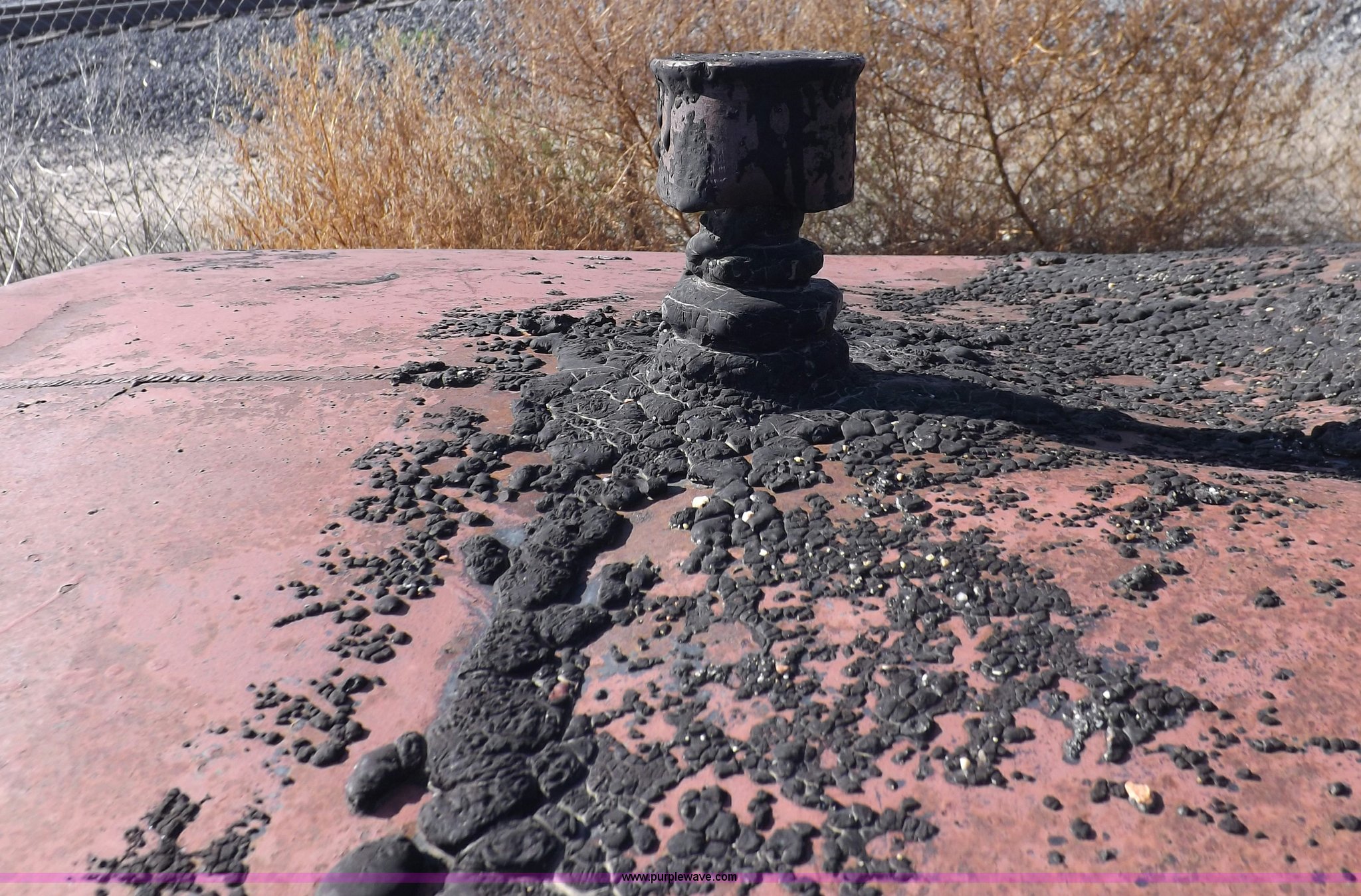 Faubion 1400 asphalt tank in Garden City, KS | Item I7514 sold | Purple ...