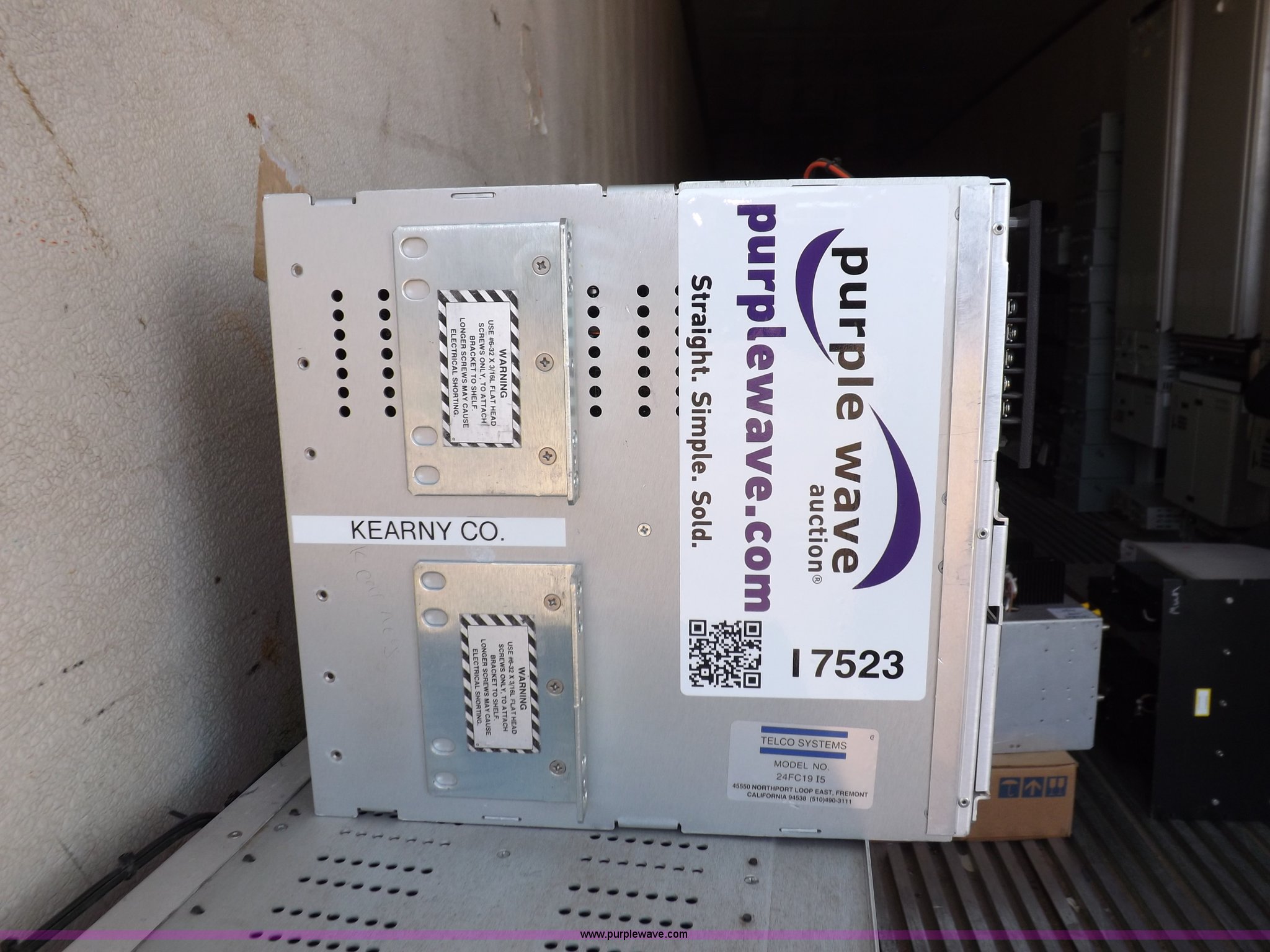 (11) Telco radio channel banks in Garden City, KS | Item I7523 sold ...