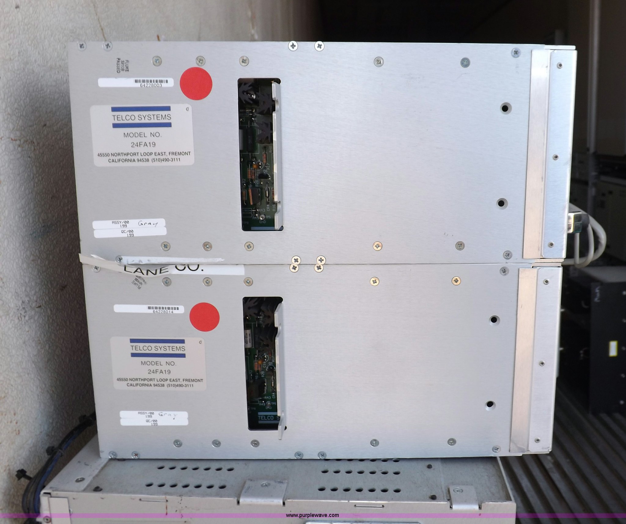 (11) Telco radio channel banks in Garden City, KS | Item I7523 sold ...