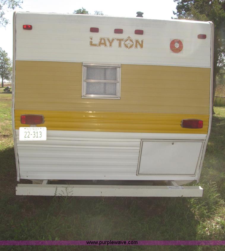 1975 Layton travel trailer in Tobias, NE | Item F7143 sold | Purple Wave