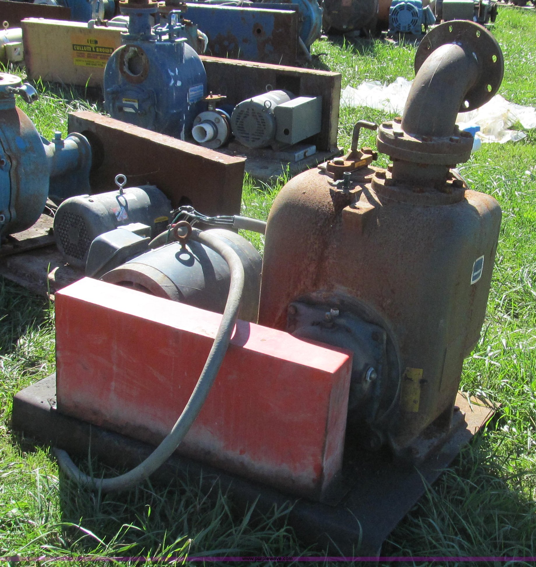 Gorman Rupp pump with Toshiba electric motor in Princeton, MO | Item ...