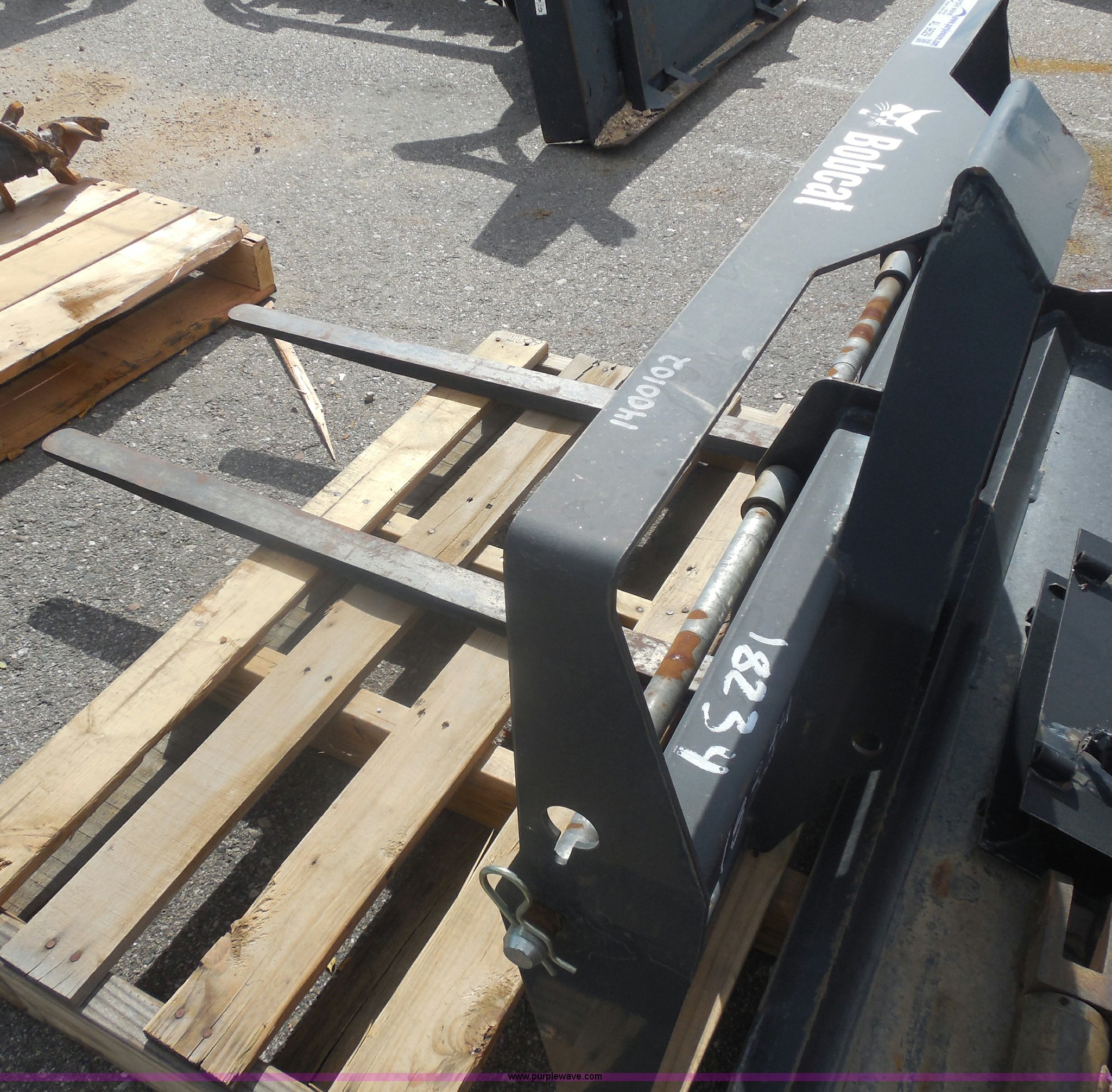 Bobcat pallet forks in Windsor, CO | Item AL9629 sold | Purple Wave