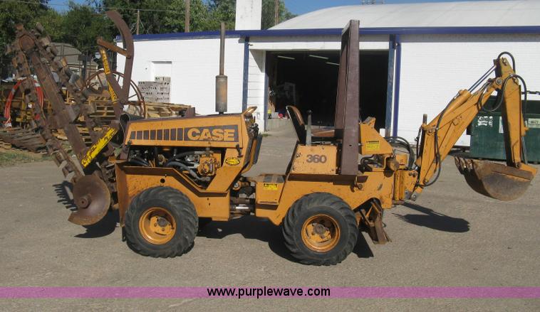 1988 Case 360 trencher in Wichita, KS | Item H6274 sold | Purple Wave
