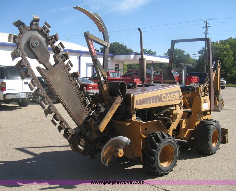 Case 360 trencher in Wichita, KS | Item H6275 sold | Purple Wave