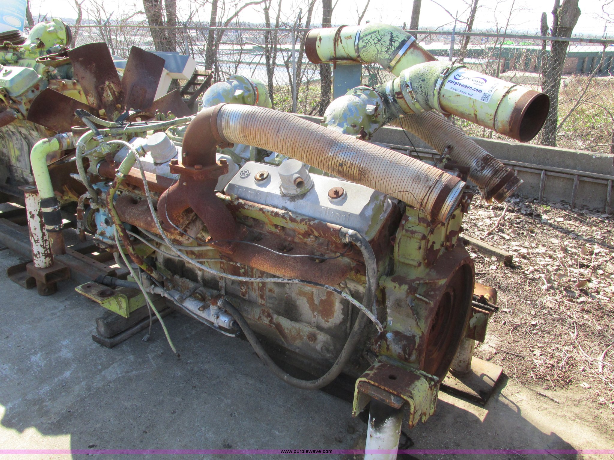Detroit 16V71 diesel engine core in Liberty, MO | Item G3013 sold ...