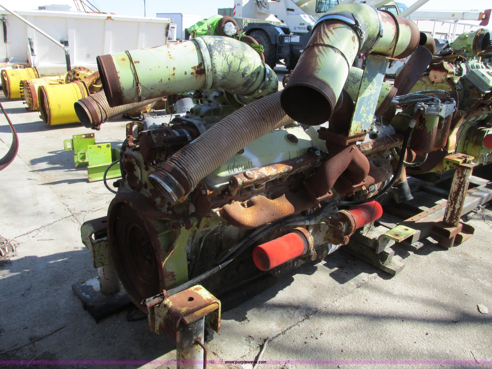 Detroit 16V71 diesel engine core in Liberty, MO | Item G3013 sold ...