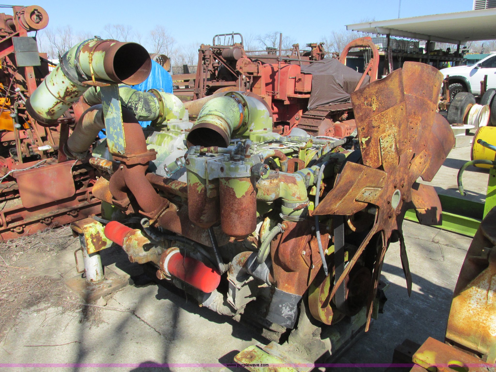 Detroit 16V71 diesel engine core in Liberty, MO | Item G3013 sold ...