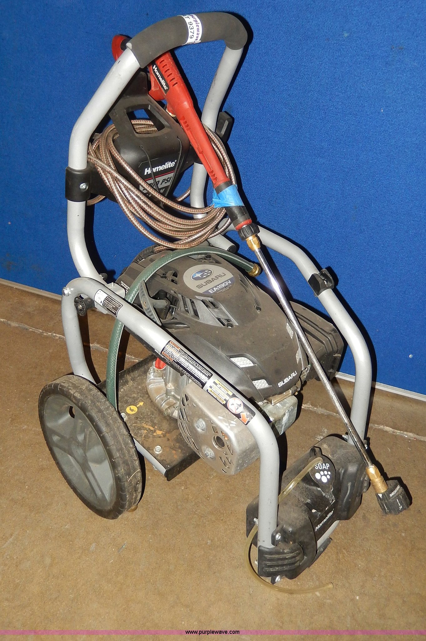 Homelite power washer in Manhattan, KS | Item AT9379 sold | Purple Wave