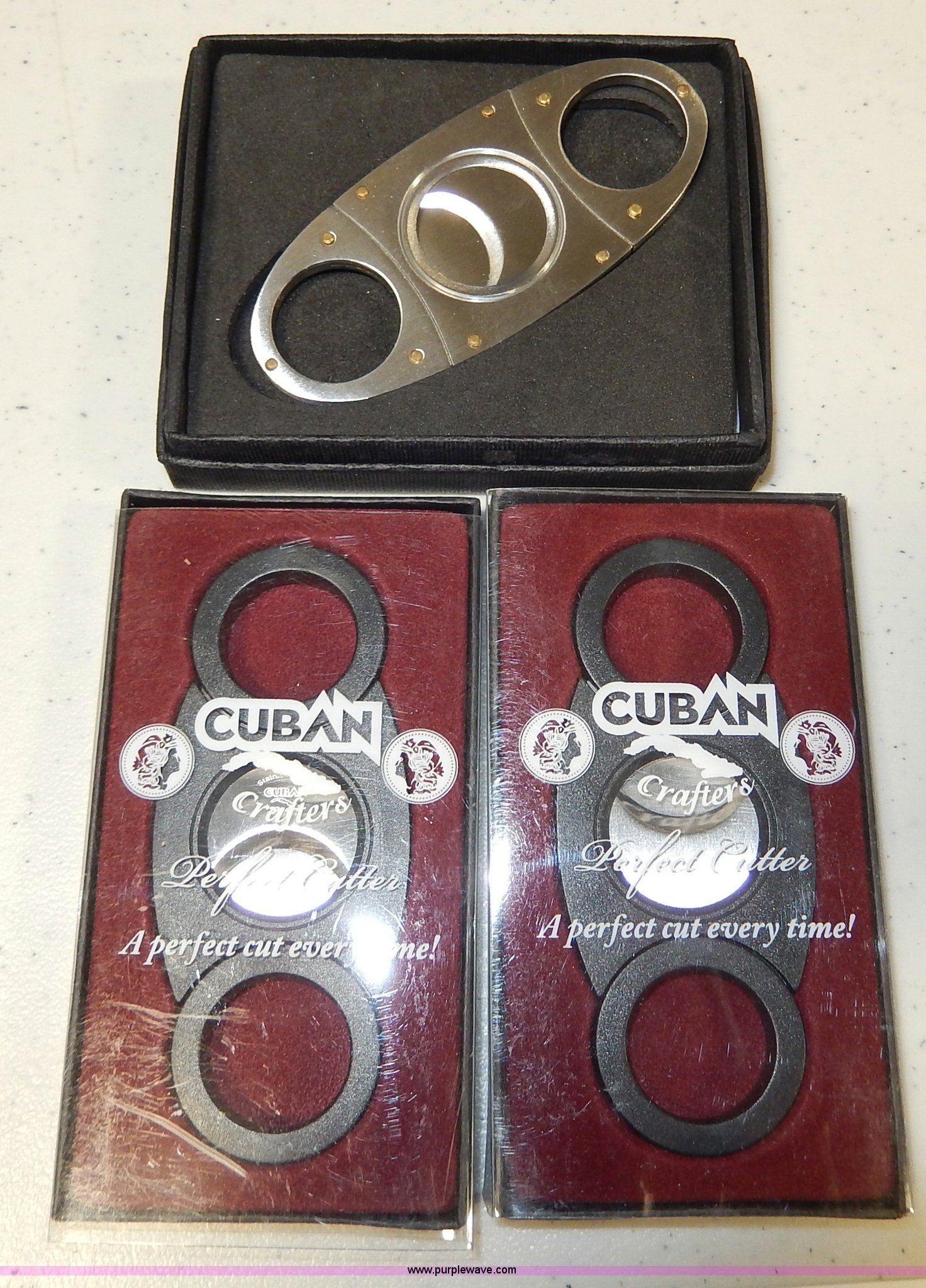 (3) Cuban Crafters cigar cutters in Manhattan, KS | Item AT9403 sold ...