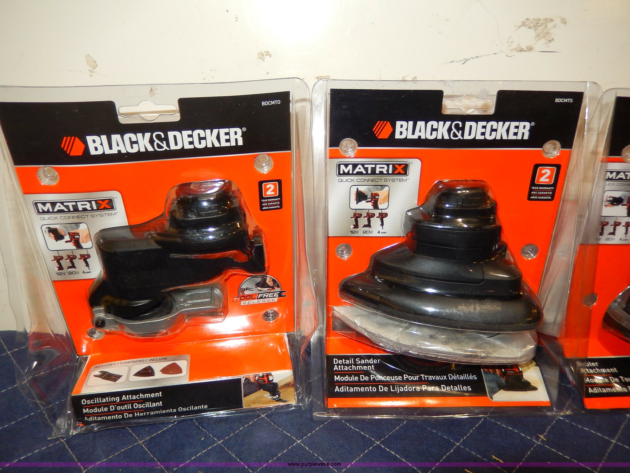 Assorted Black & Decker attachments and tools in Manhattan, KS | Item ...