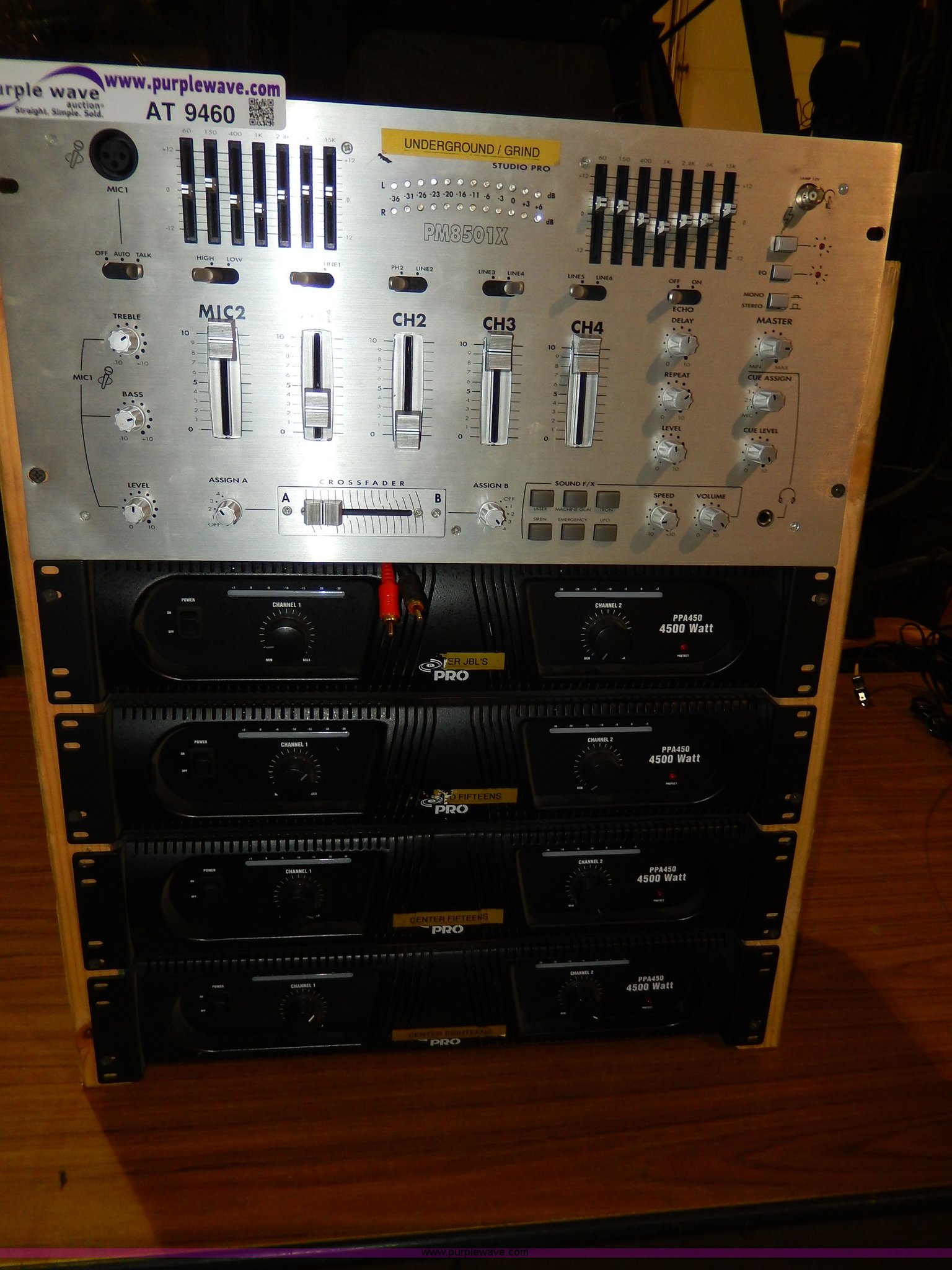 Homemade studio sound board in Manhattan, KS | Item AT9460 sold ...