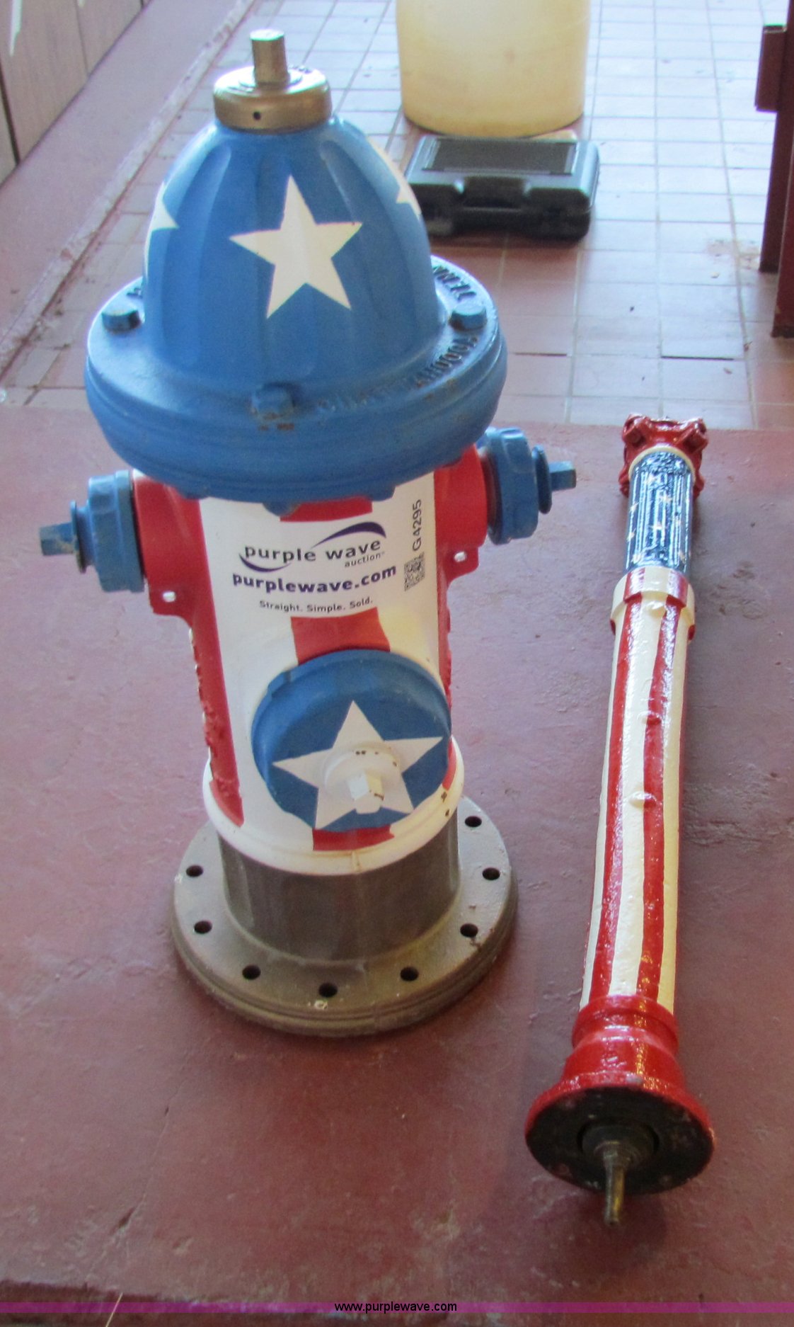 Assorted fire hydrants in Winfield, KS | Item G4295 sold | Purple Wave