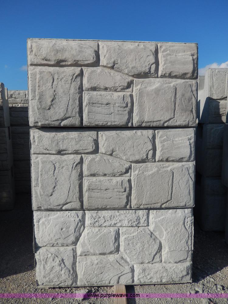 (34) decorative concrete field stone middle blocks in Broken Arrow, OK ...