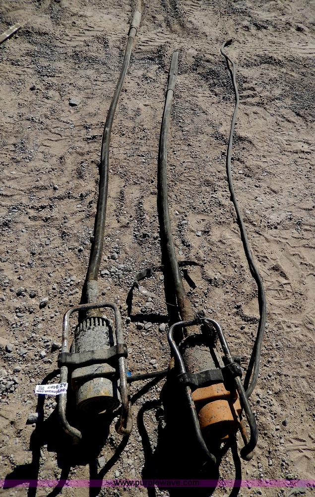 (2) electric concrete whip vibrators in Broken Arrow, OK | Item AZ9487 ...